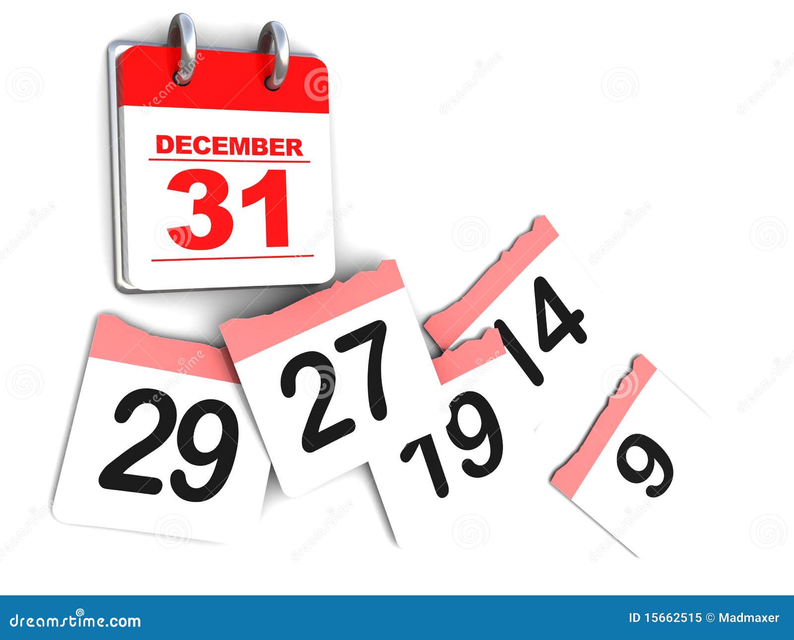 Paso de los días stock de ilustración. Ilustración de carpeta - 15662515