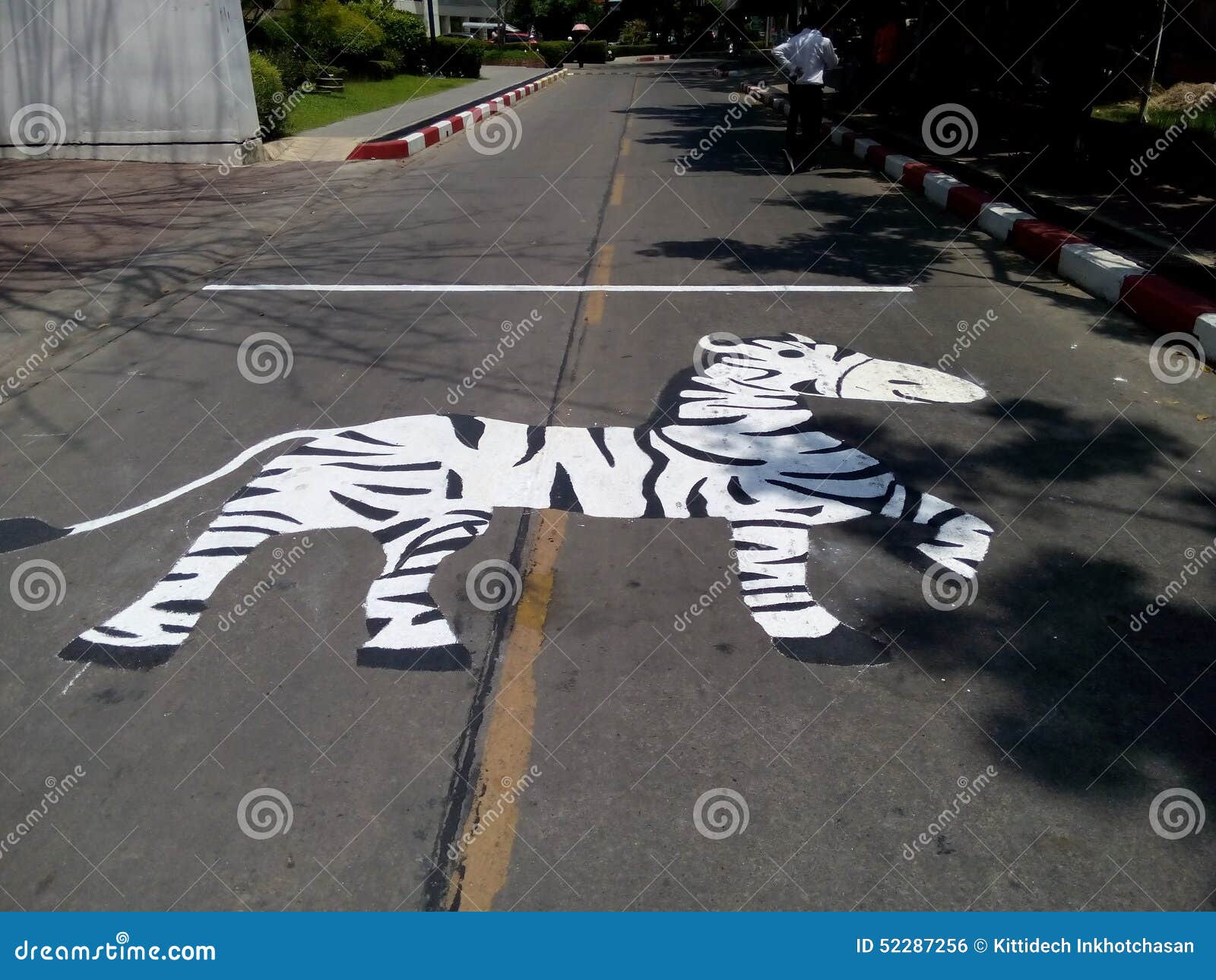 Paso De Peatones De La Cebra Foto de archivo - Imagen de negro, cruce ...