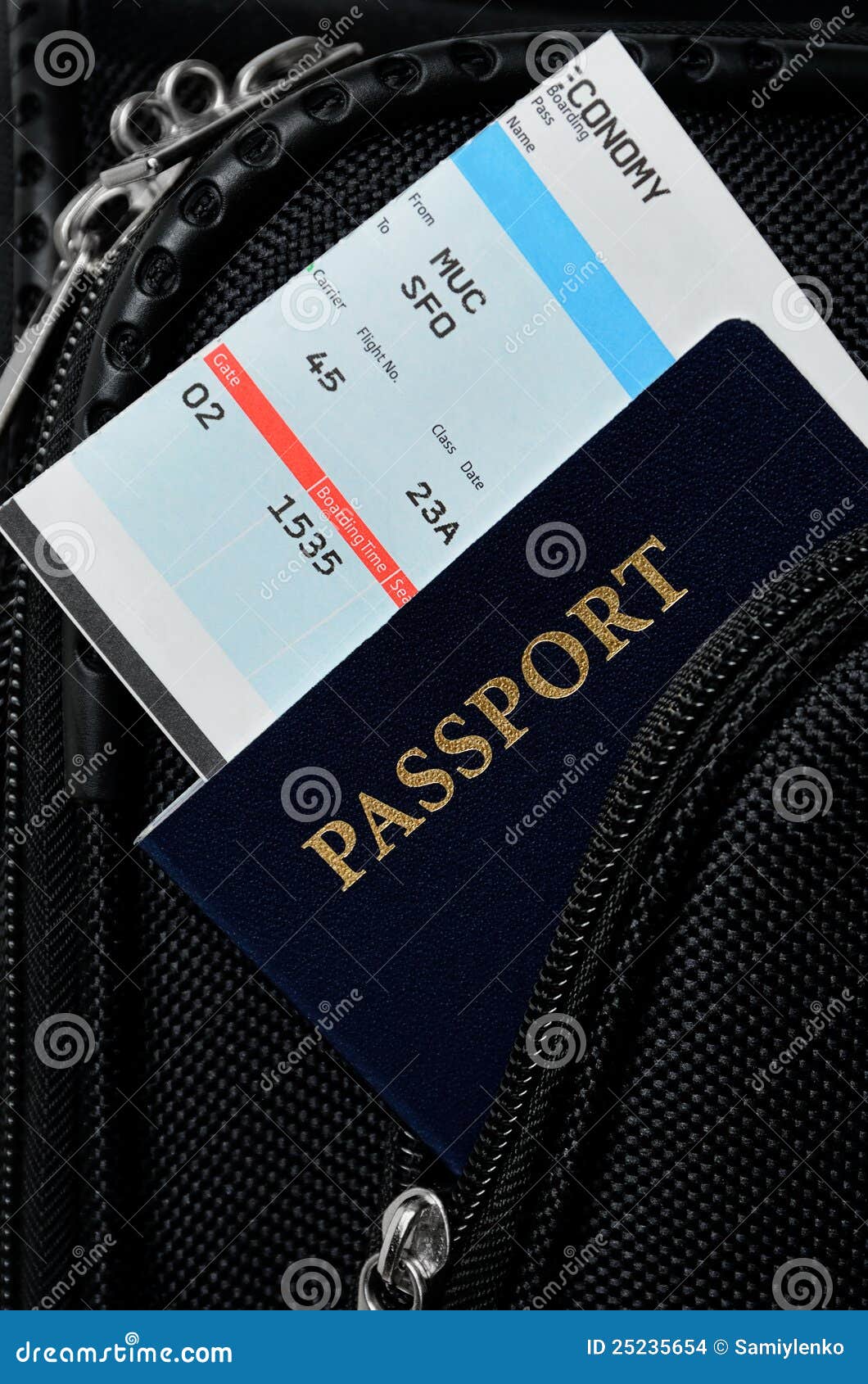Pasport And Boarding Pass Stock Photography | CartoonDealer.com #27784802