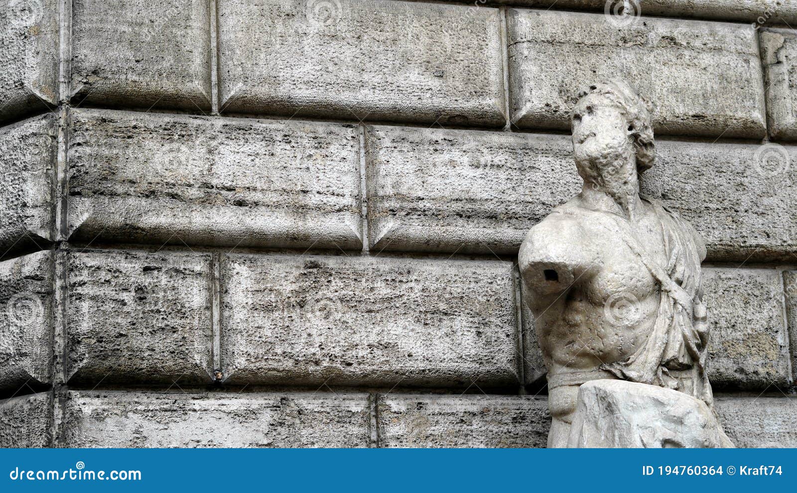 Pasquino, One Of The Talking Statues Of Time-ruined Rome On Which ...