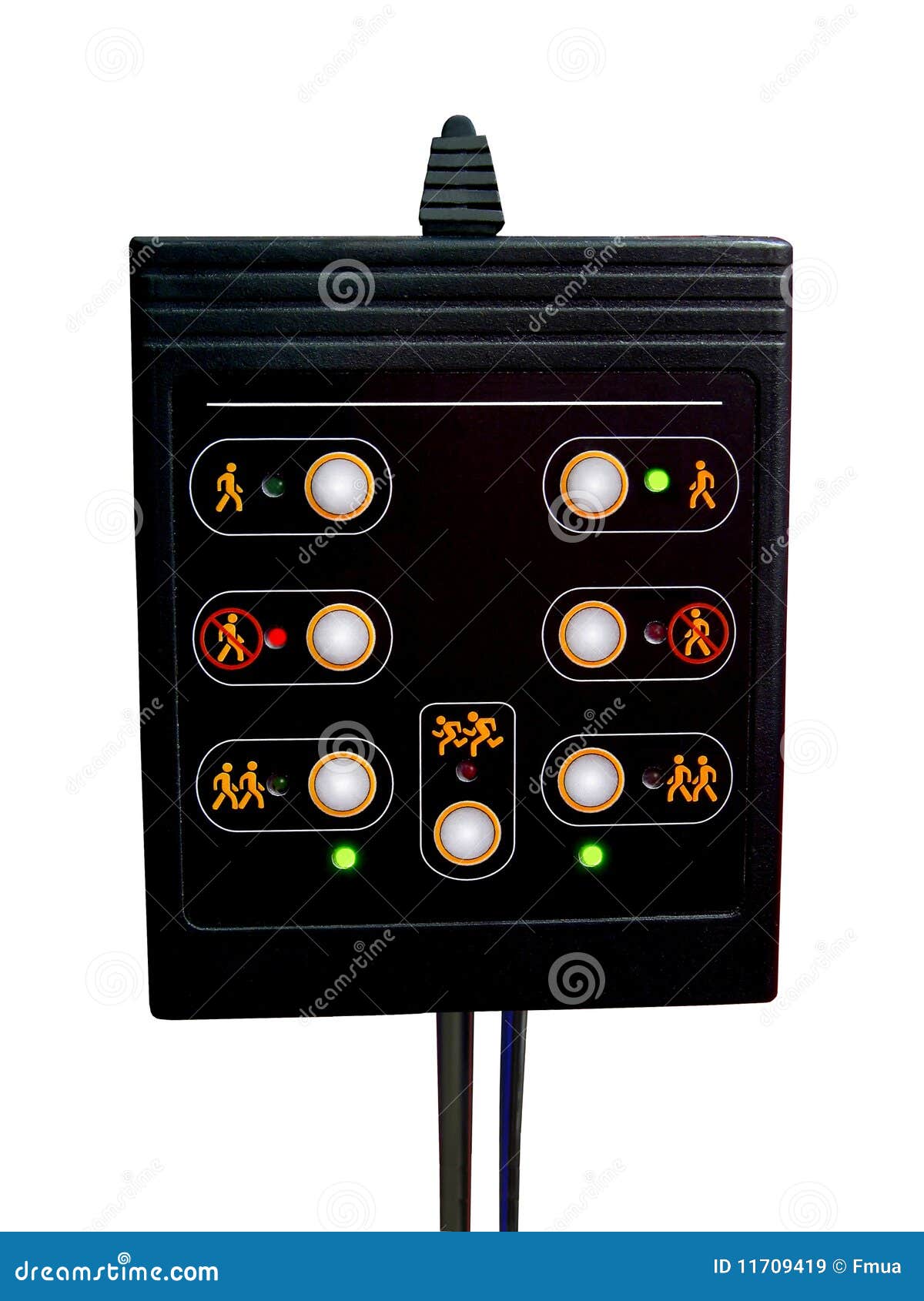 Pass Control Panel, Black, Plastic, Bank Security, Stock Image - Image ...