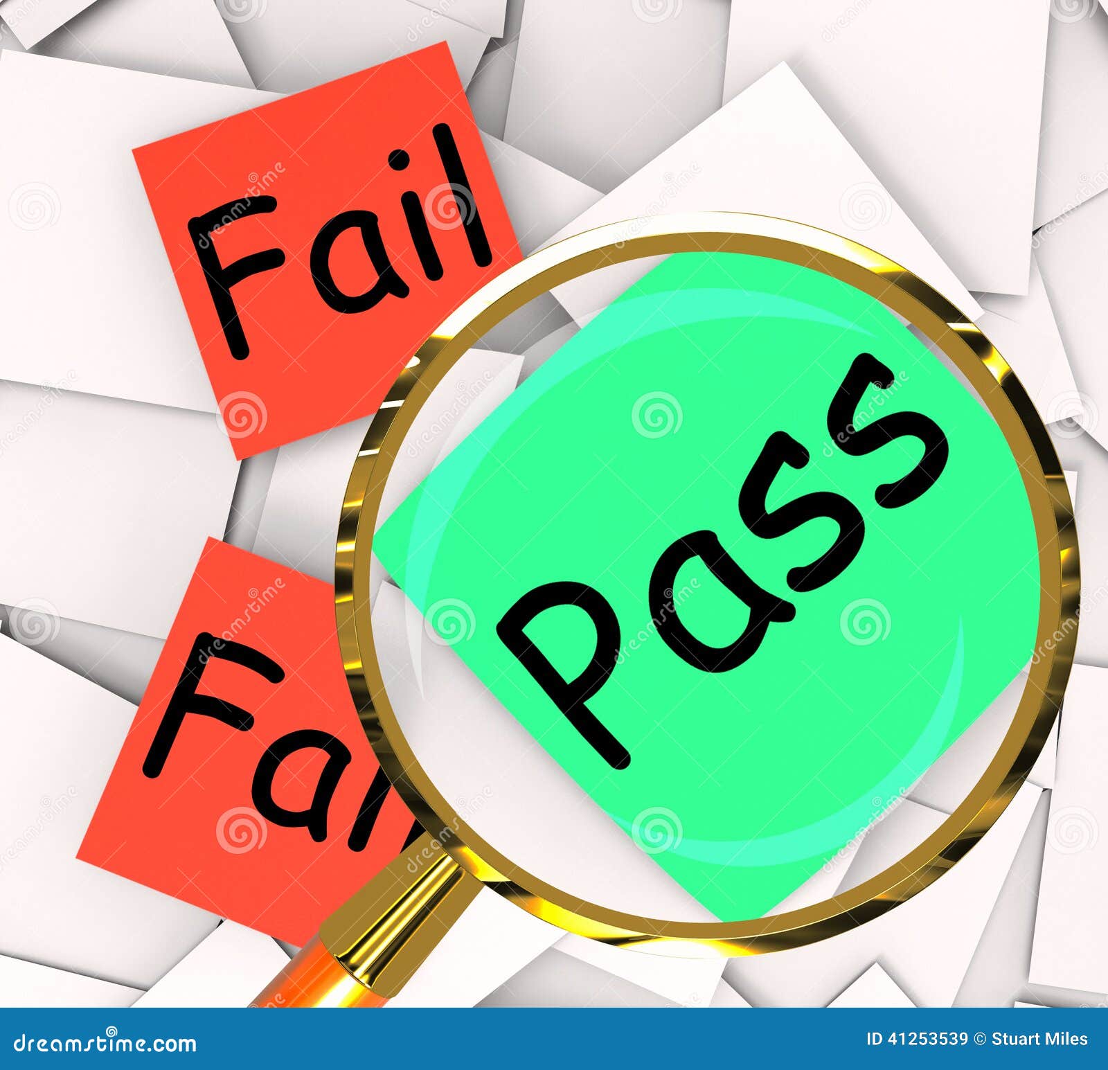 Pass And Fail Thumbs Up And Down Icon Cartoon Vector | CartoonDealer ...