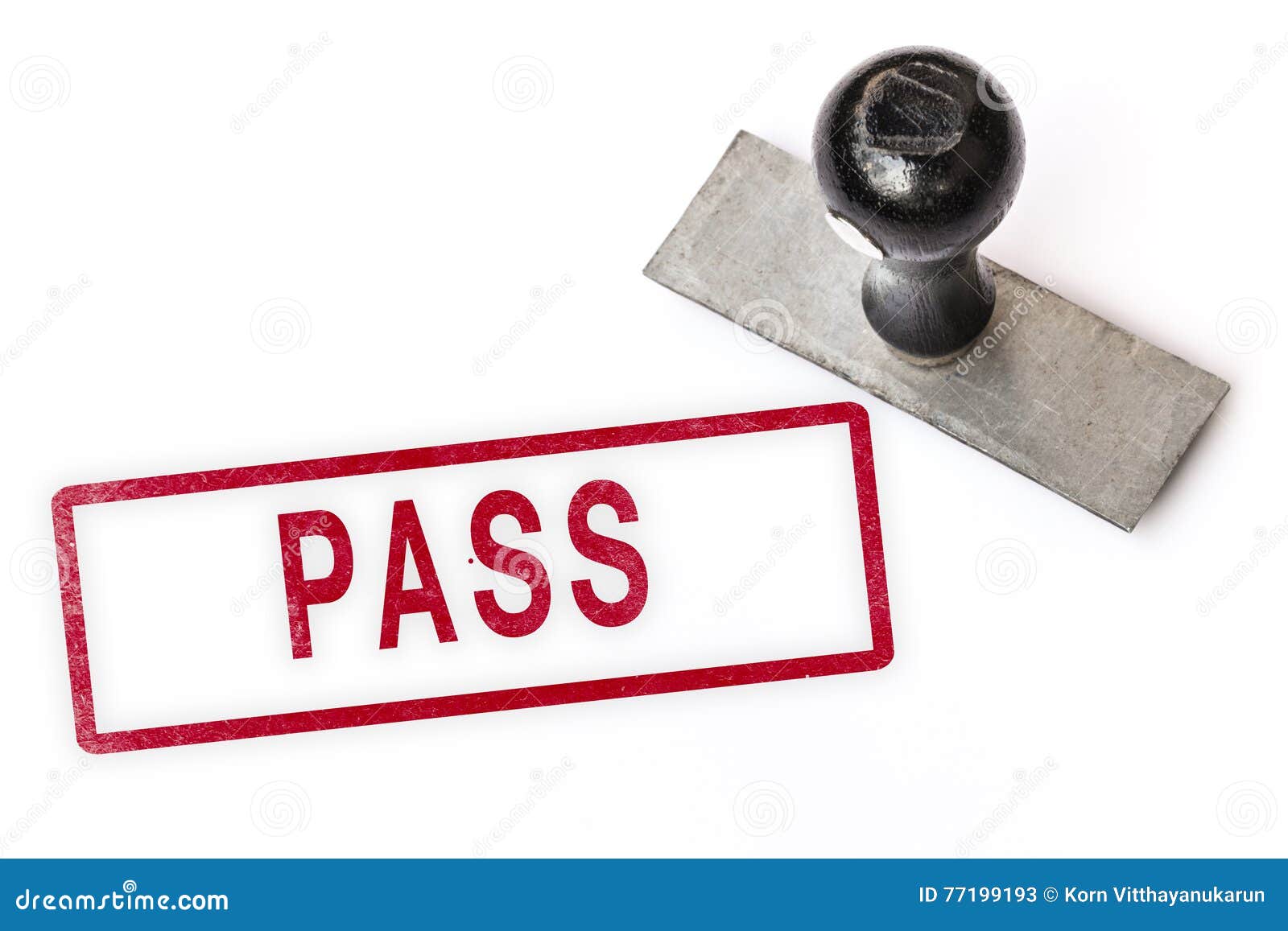 Pass text word stamp. stock image. Image of test, passed - 77199193