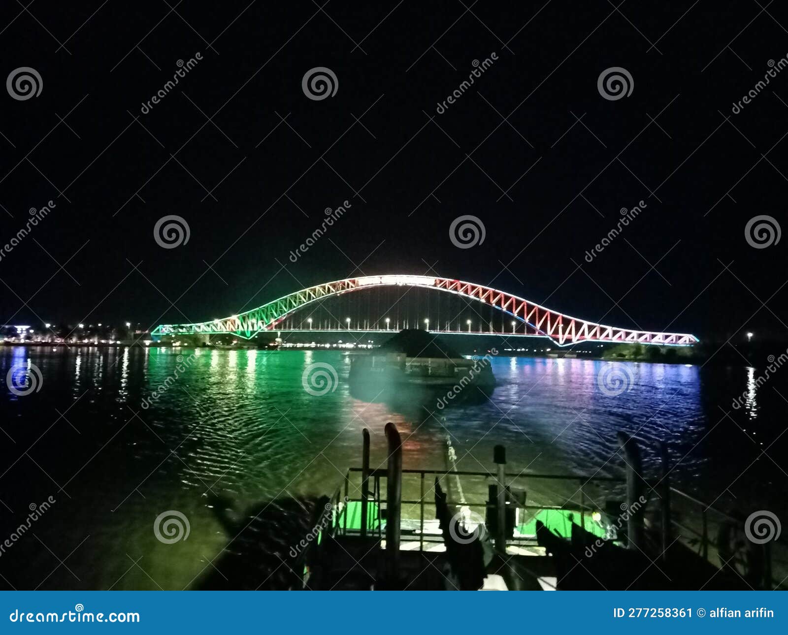 Pass under the bridge stock image. Image of delivering - 277258361