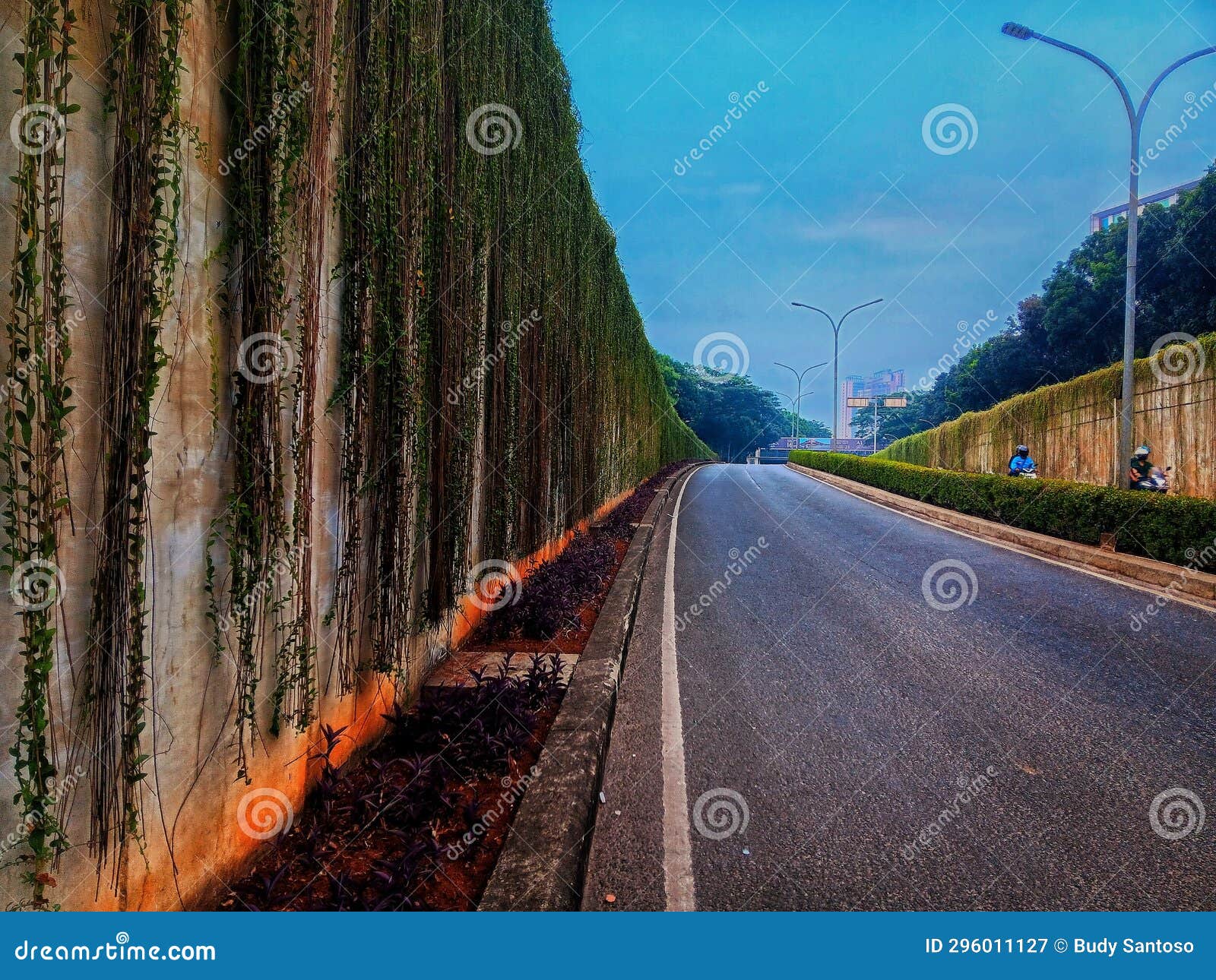 Pass through the Under Pass Road in Jakarta Indonesia Stock Image ...