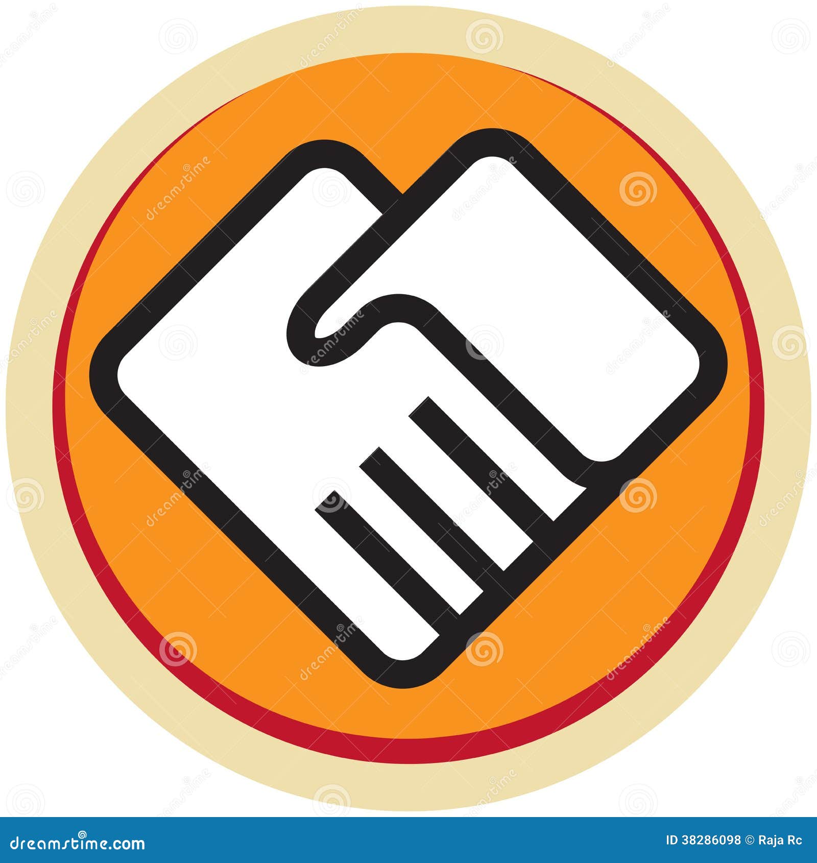 Passa il logo illustrazione di stock. Illustrazione di disegno - 38286098