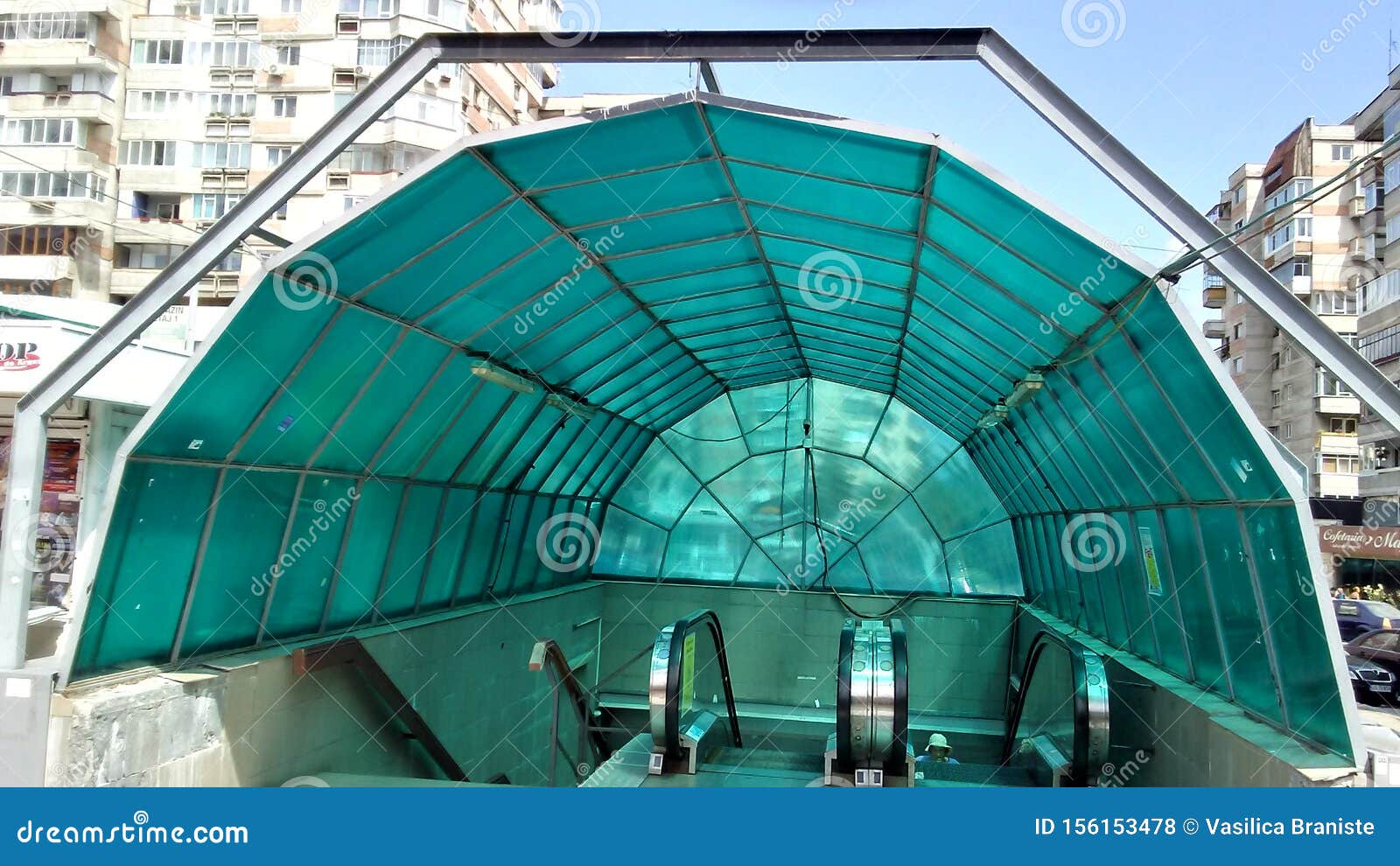 Passage fan stock photo. Image of pedestrian, rolling - 156153478