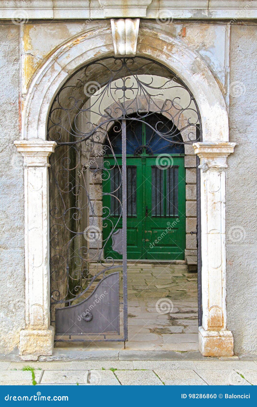 Passage stock photo. Image of gate, architecture, entrance - 98286860