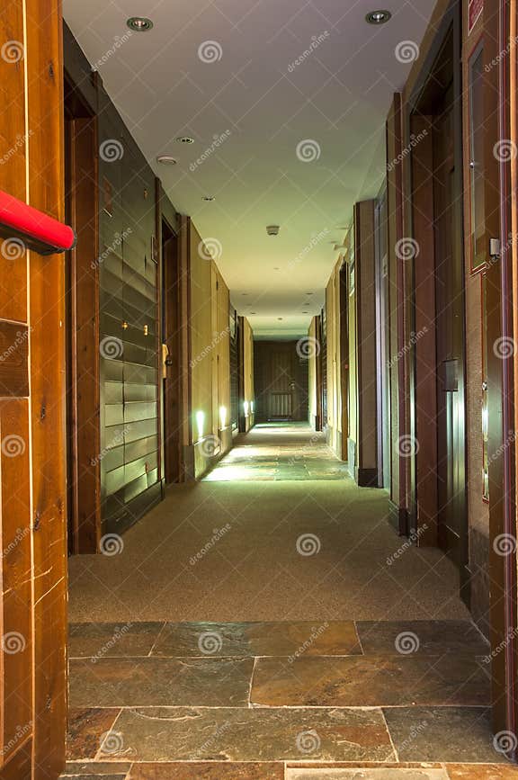 Passage of the rooms stock image. Image of structure - 34032105