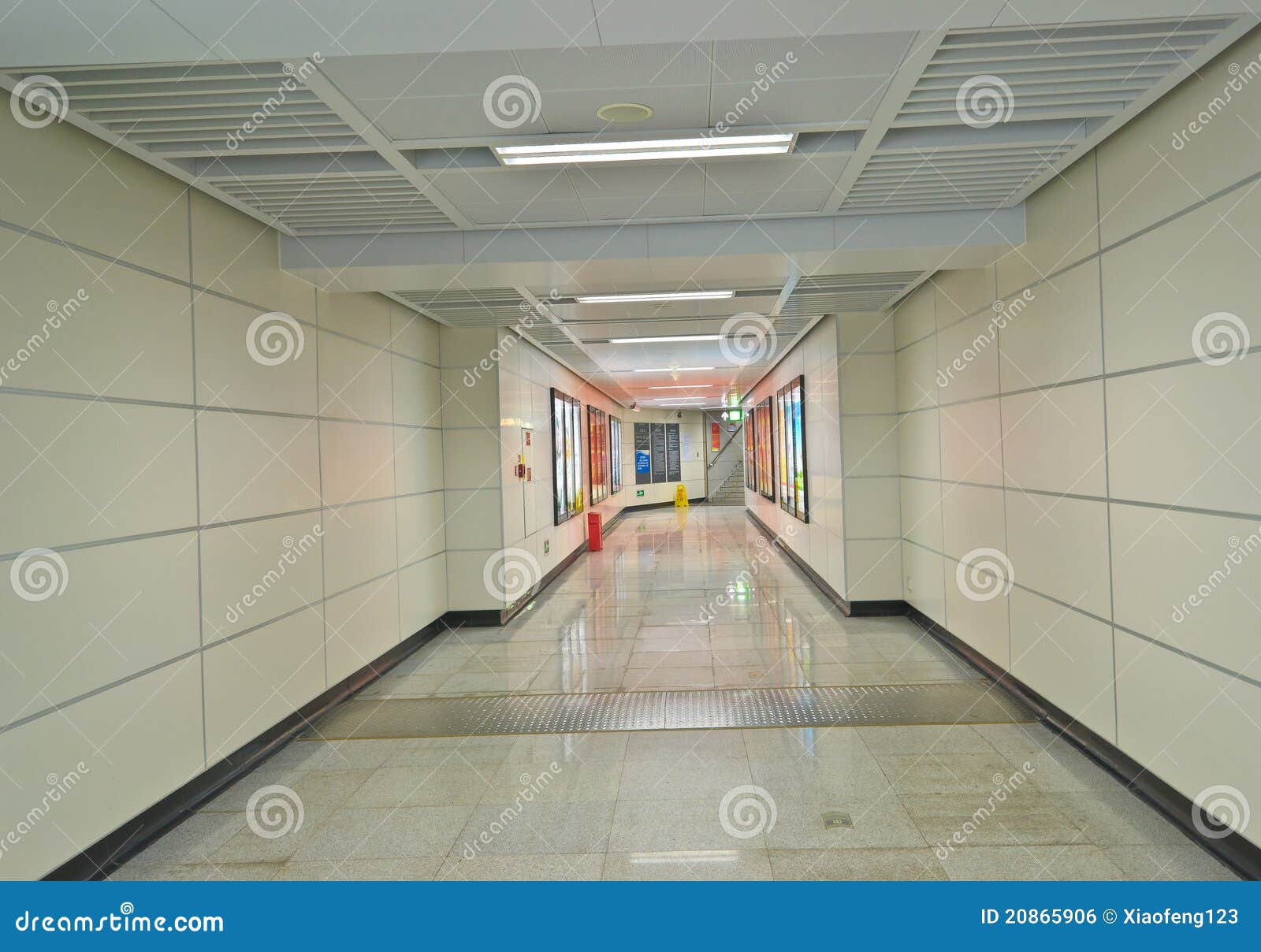 Passageway stock photo. Image of chinese, underground - 20865906
