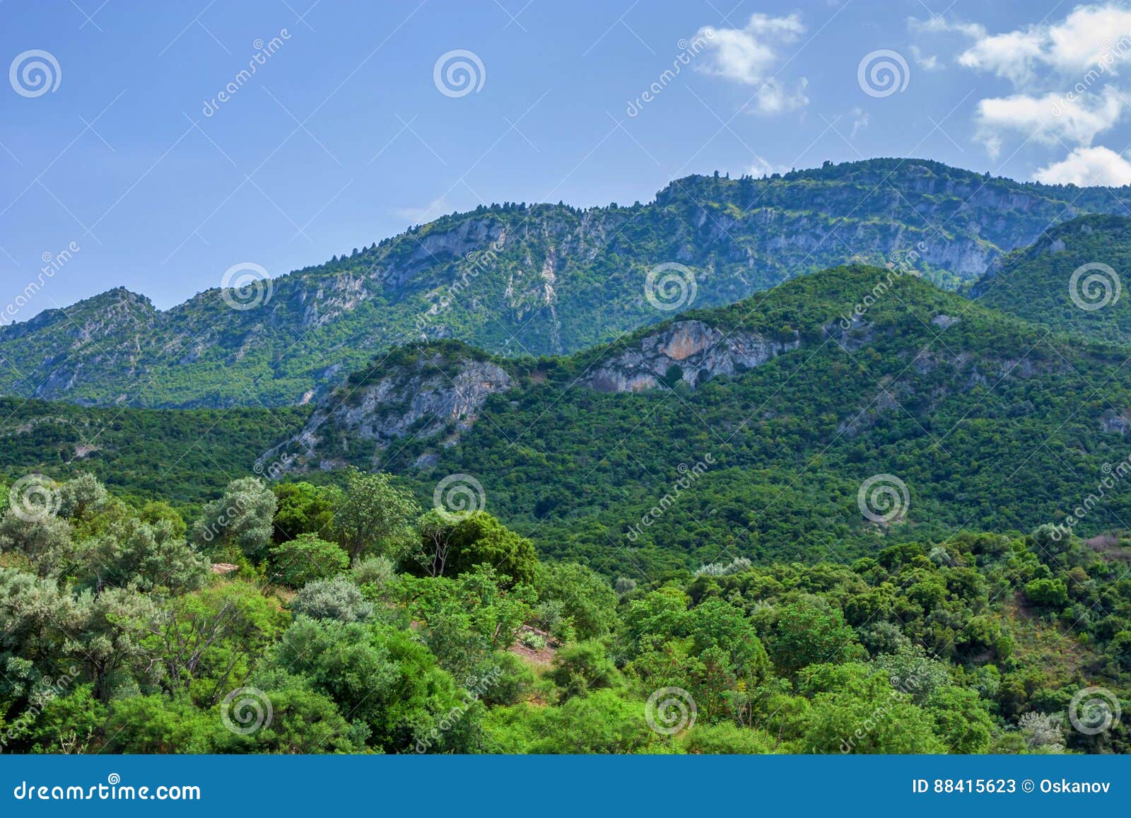 Passaggio Dei Termopili in Grecia Immagine Stock - Immagine di campagna ...