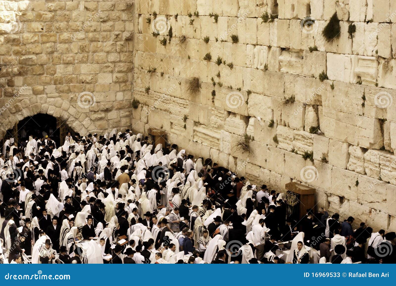 Passahfest an Der Westlichen Wand Redaktionelles Stockfoto - Bild von ...