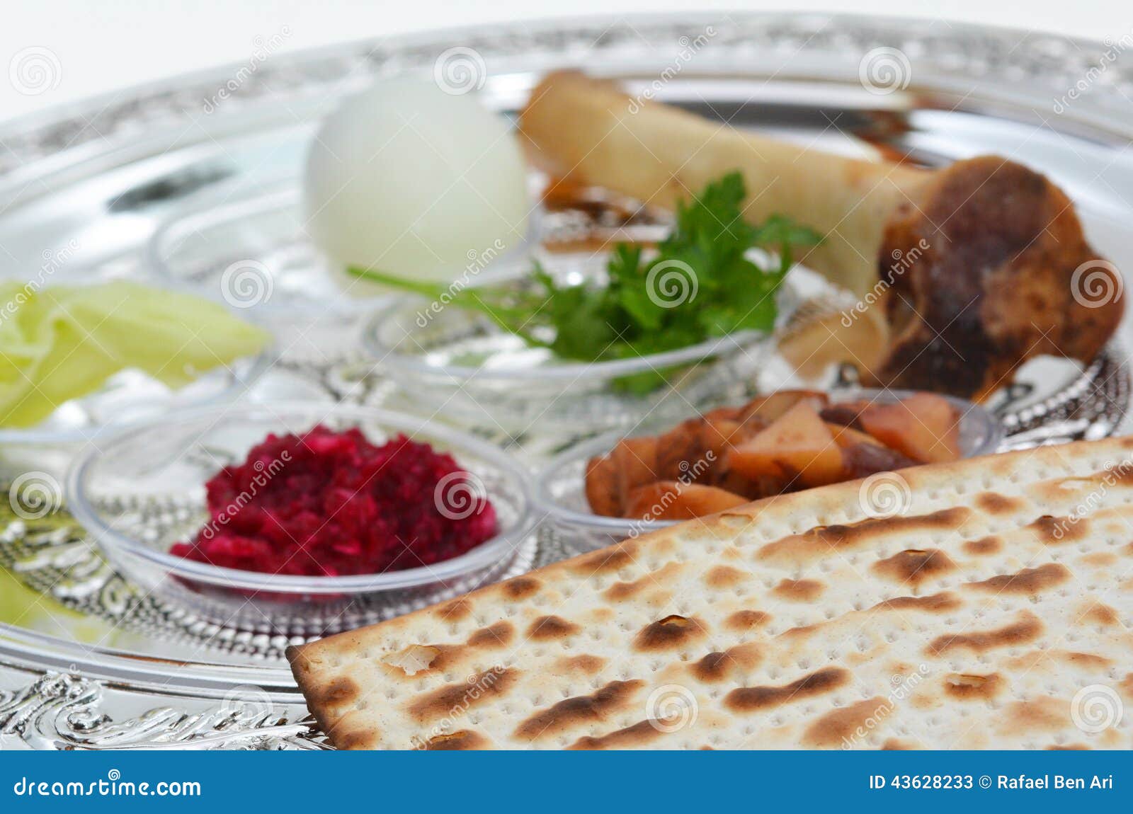 Passahfest Seder Platte stockbild. Bild von jerusalem - 43628233