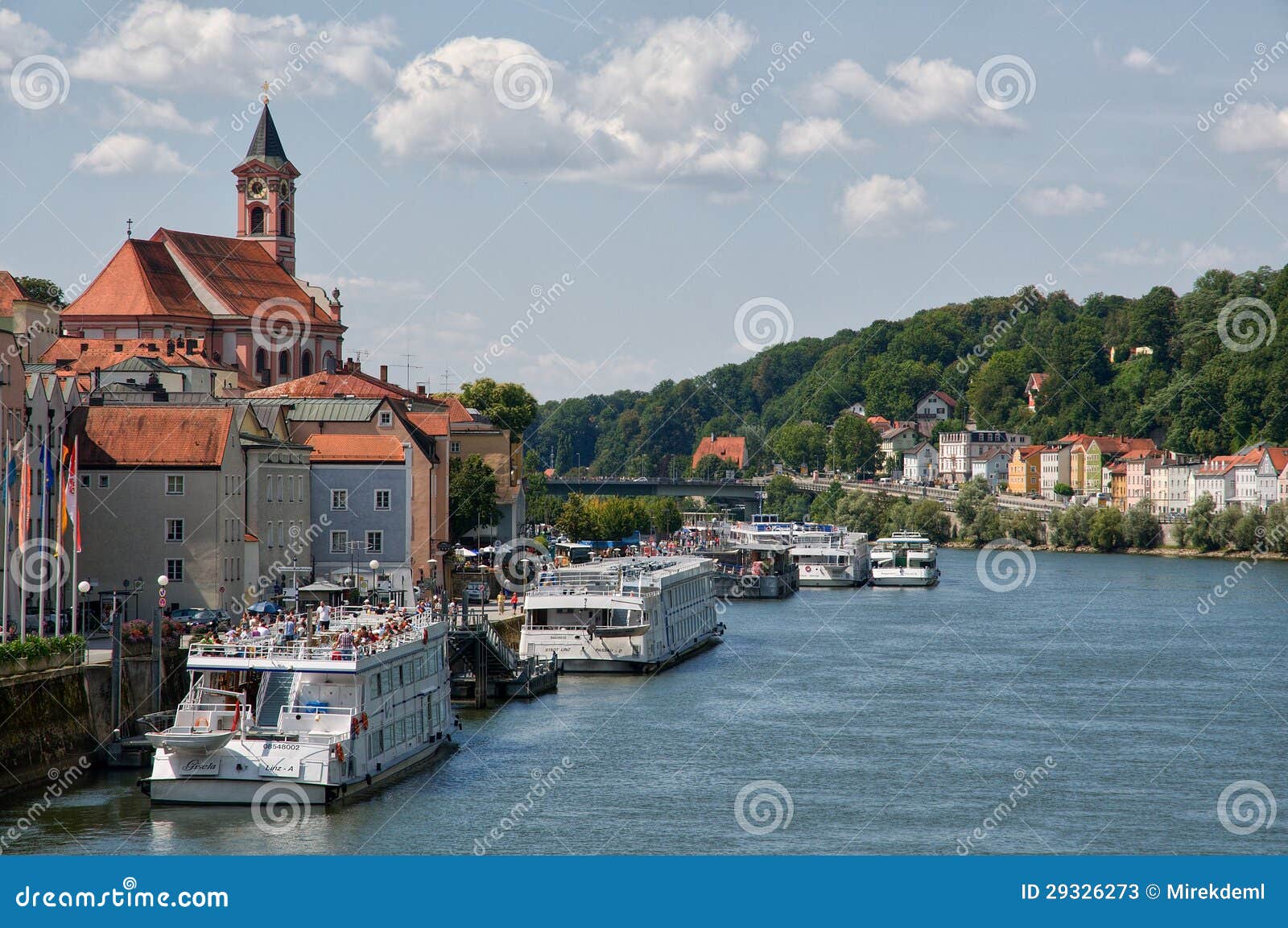 Passau, Allemagne photo stock éditorial. Image du danube - 29326273