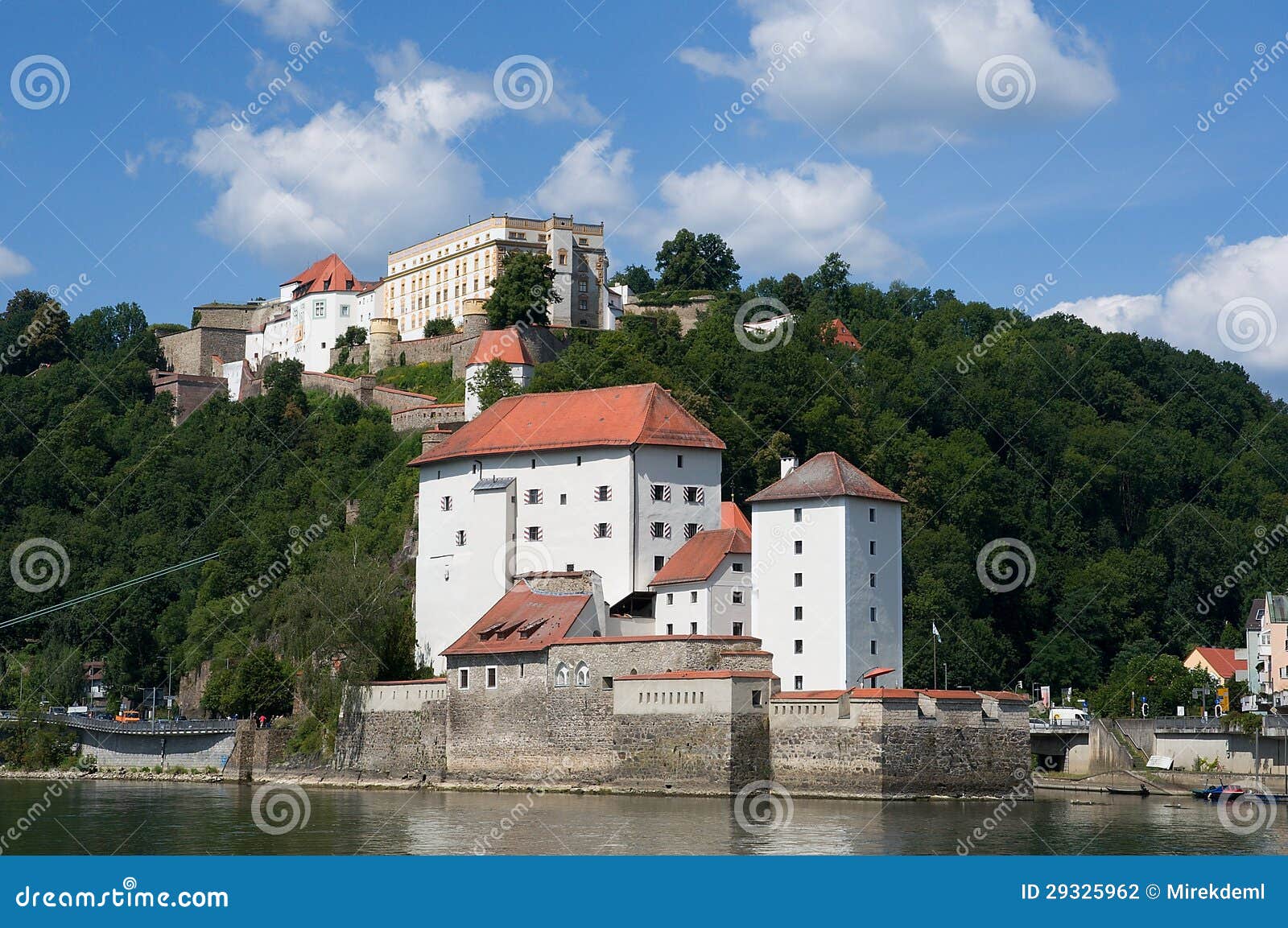 Passau, Germany stock photo. Image of architecture, fortification ...