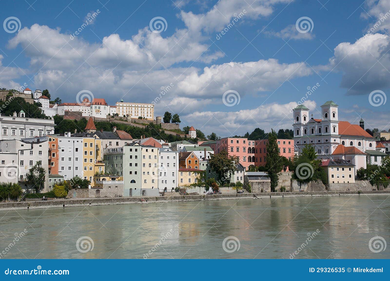 Passau, Germany stock image. Image of travel, view, touristic - 29326535