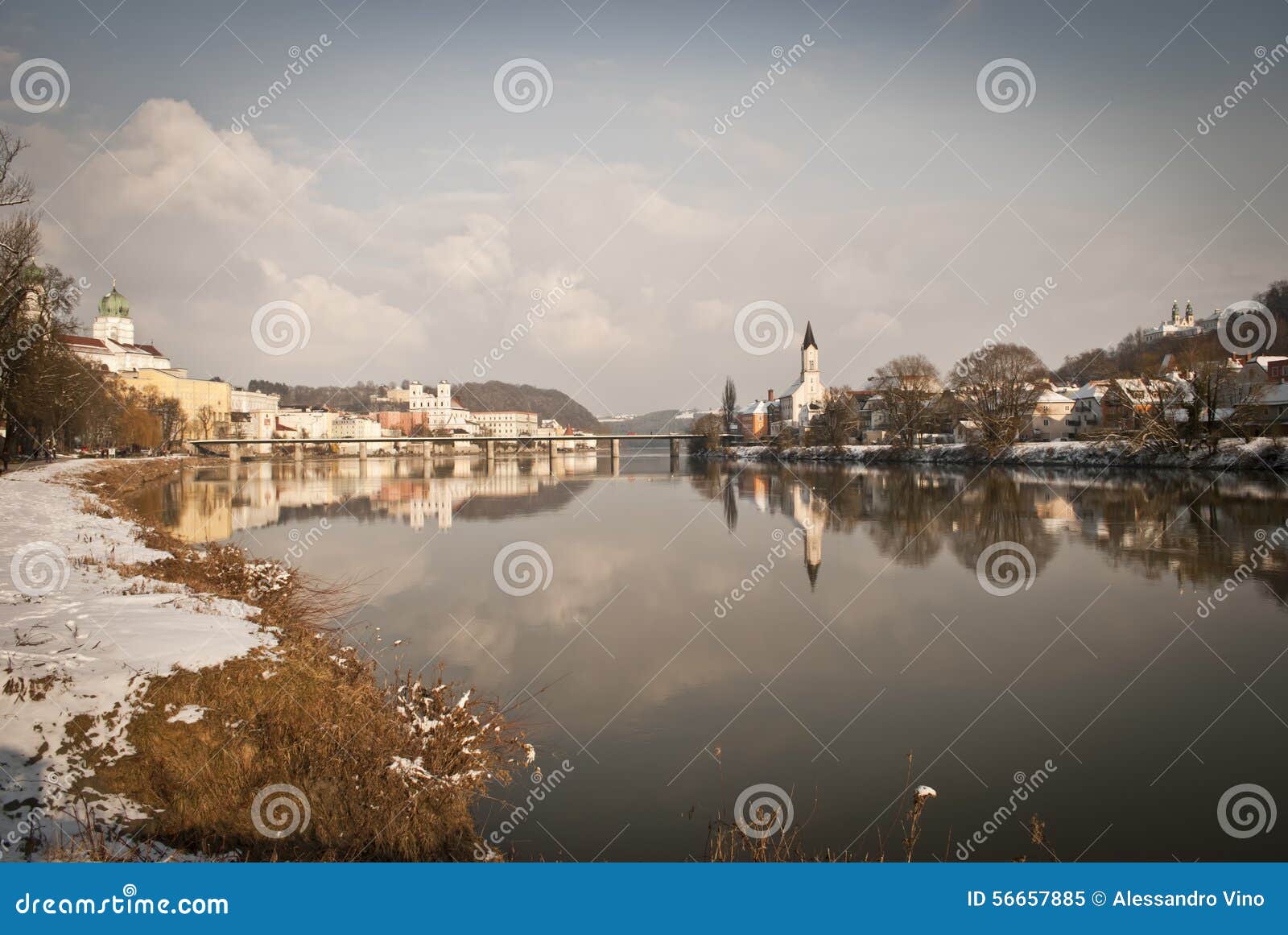 Passau stock image. Image of europe, deutschland, river - 56657885