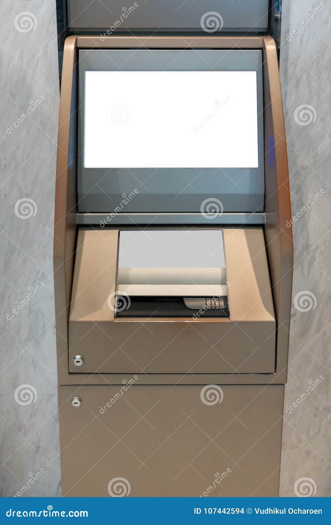 Passbook Update Machine. the Station Automatic Machine Stock Photo ...