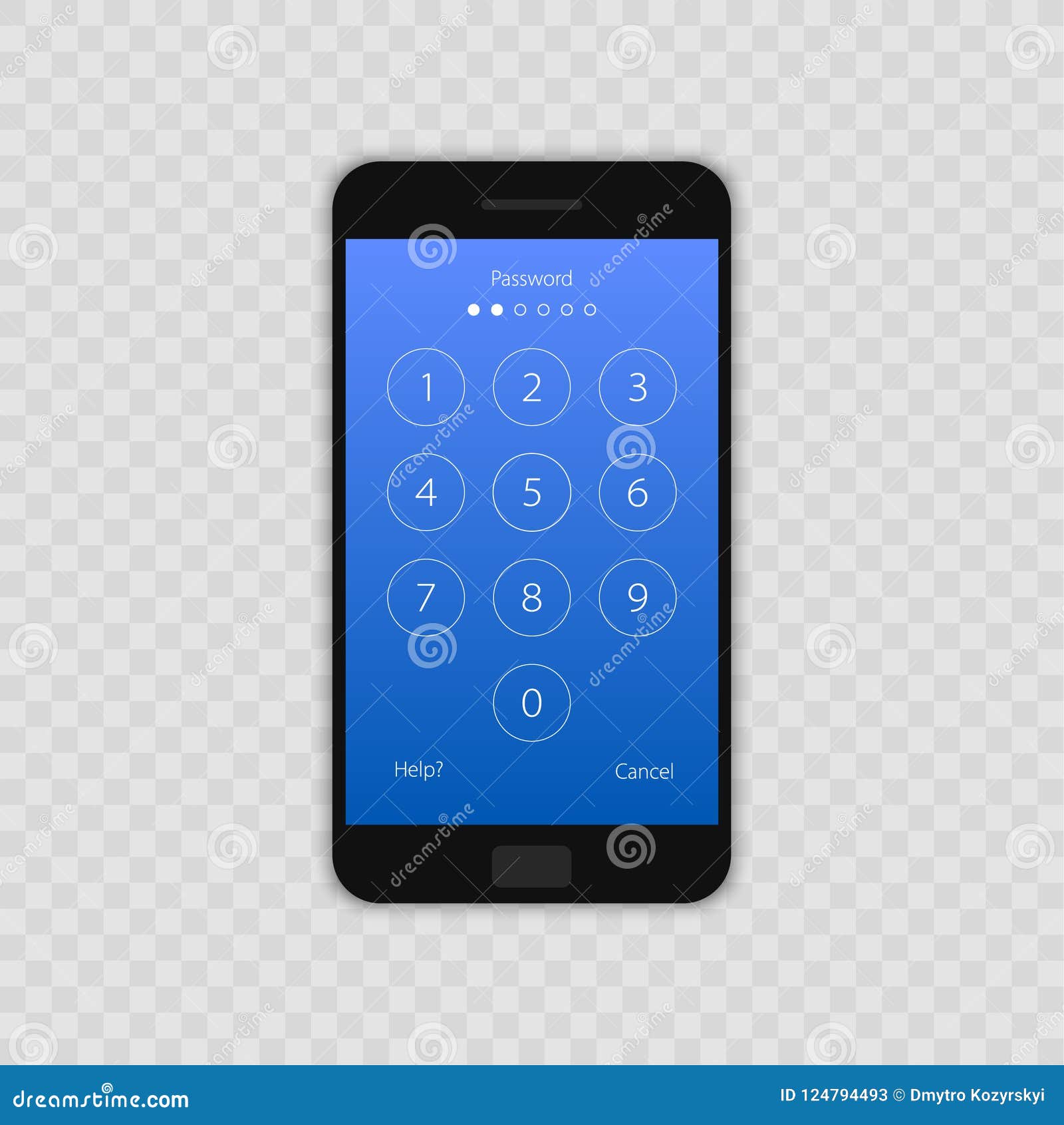 Passcode Interface for Lock Screen, Login or Enter Password Pages ... Passcode Interface for Lock Screen, Login or Enter Password Pages ...
