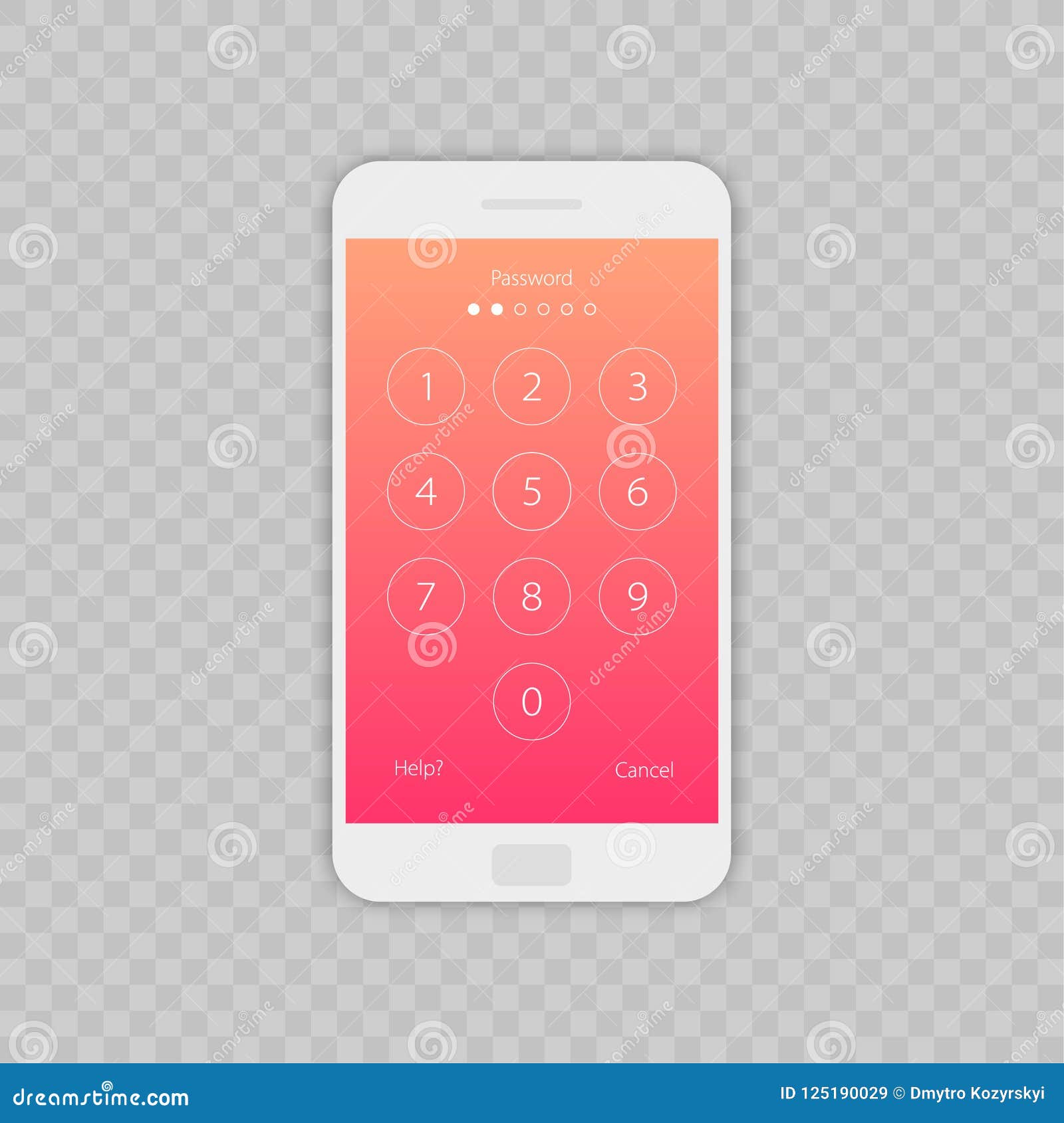 Passcode Interface for Lock Screen, Login or Enter Password Pages ... Passcode Interface for Lock Screen, Login or Enter Password Pages ...