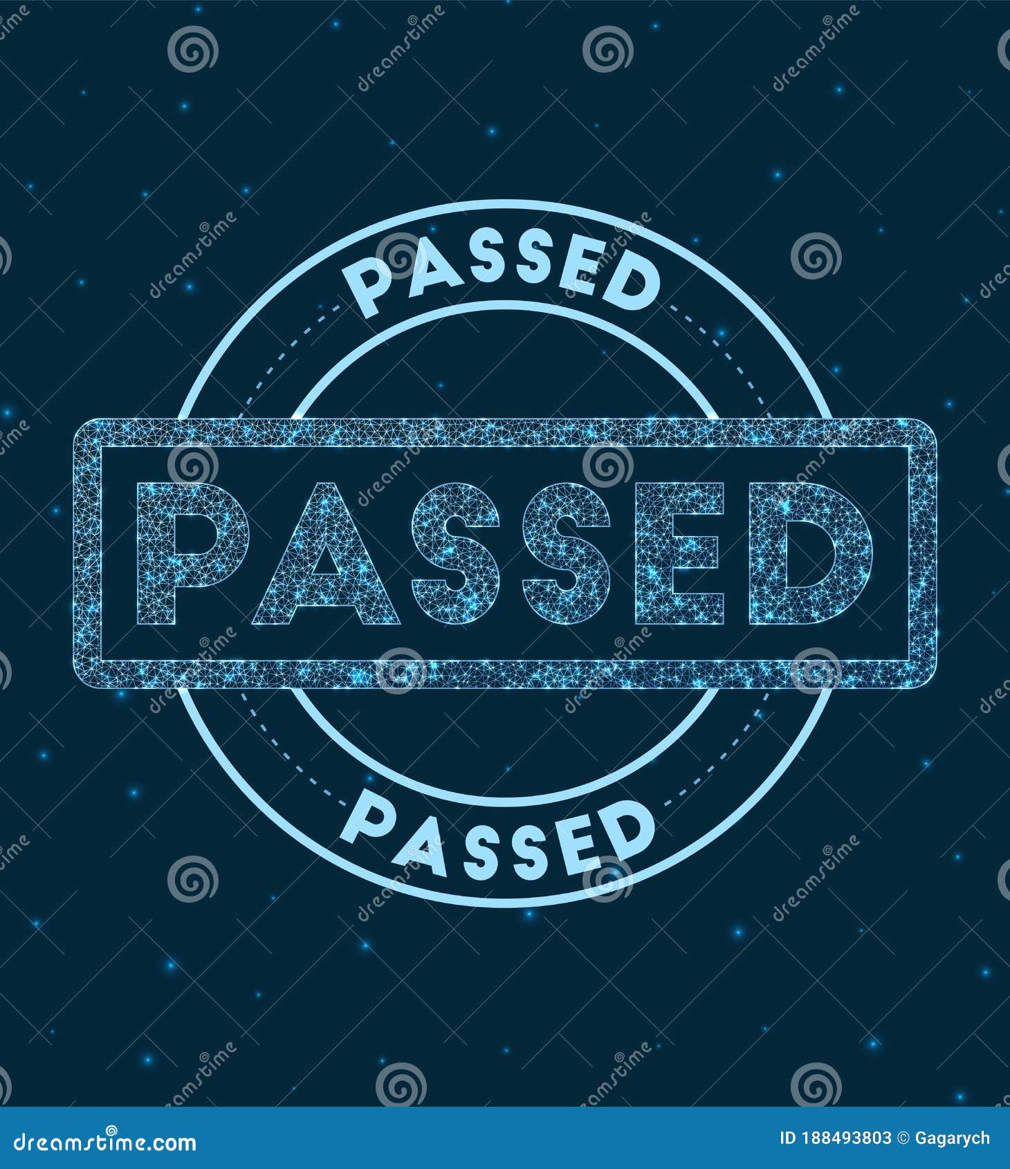 Qc Passed Badge, Vector Label | CartoonDealer.com #248212768