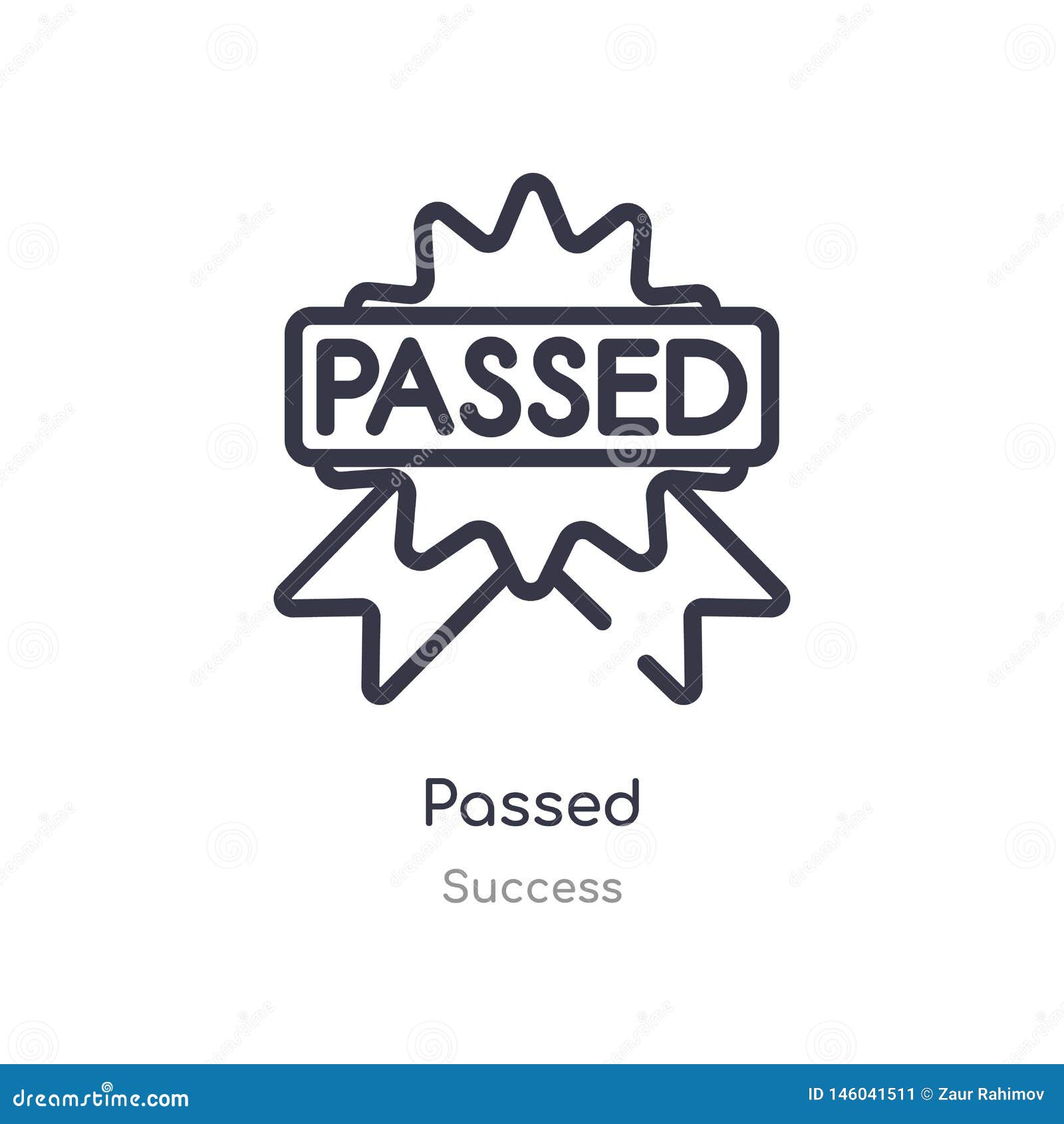 Identification Passed Red Stamp. Grange Mark In Red Paint On White ...