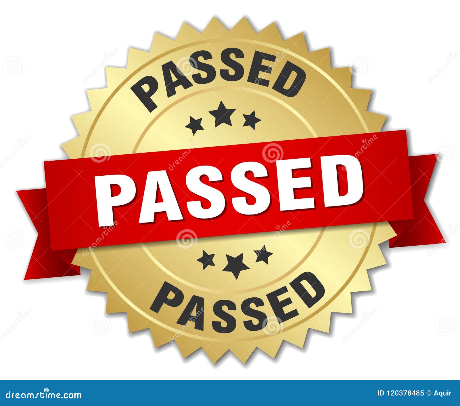 Qc Passed Badge, Vector Label | CartoonDealer.com #248212768