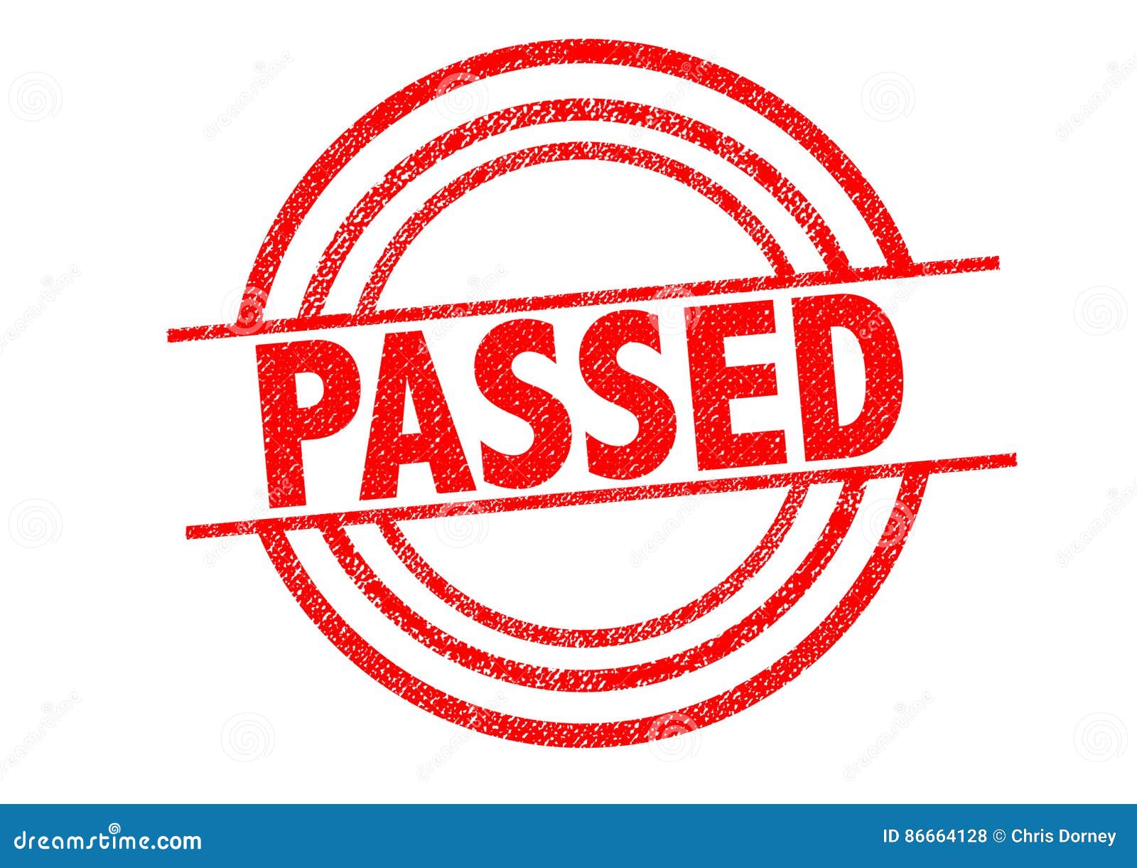 Qc Passed Rubber Stamp Vector Illustration | CartoonDealer.com #110069794