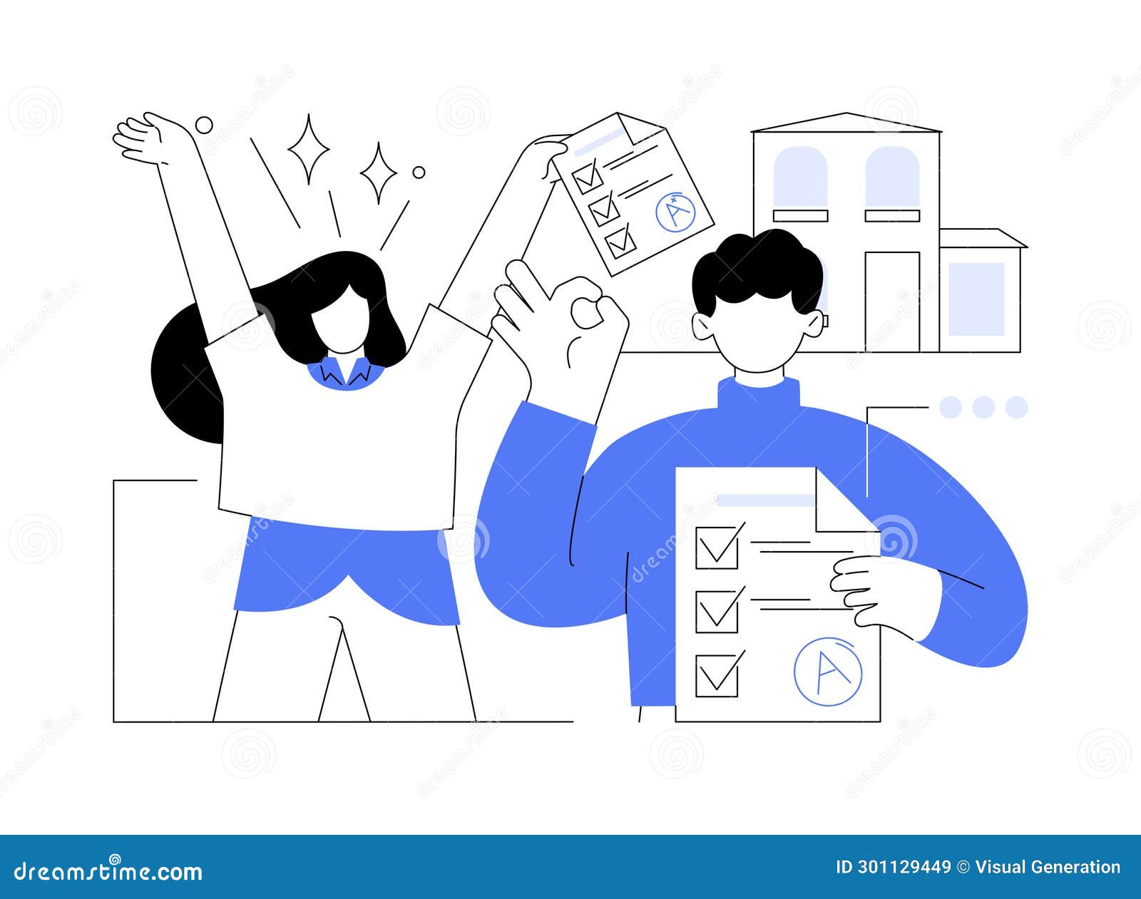 Assessment Passed, Task Passed, Vector Icon | CartoonDealer.com #207281904