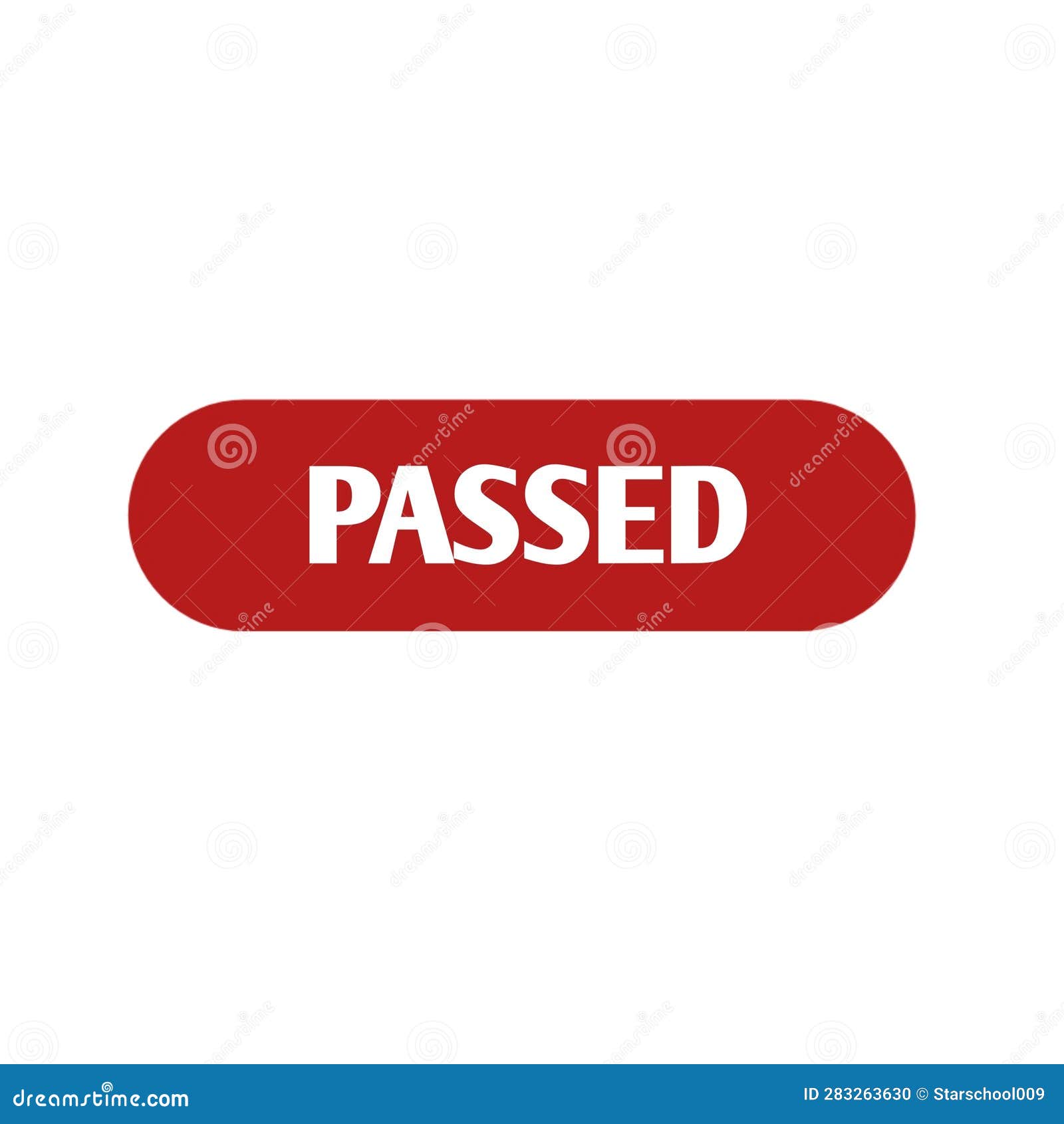 PASSED Text Written On Red Stamp Sign Royalty-Free Stock Photo ...