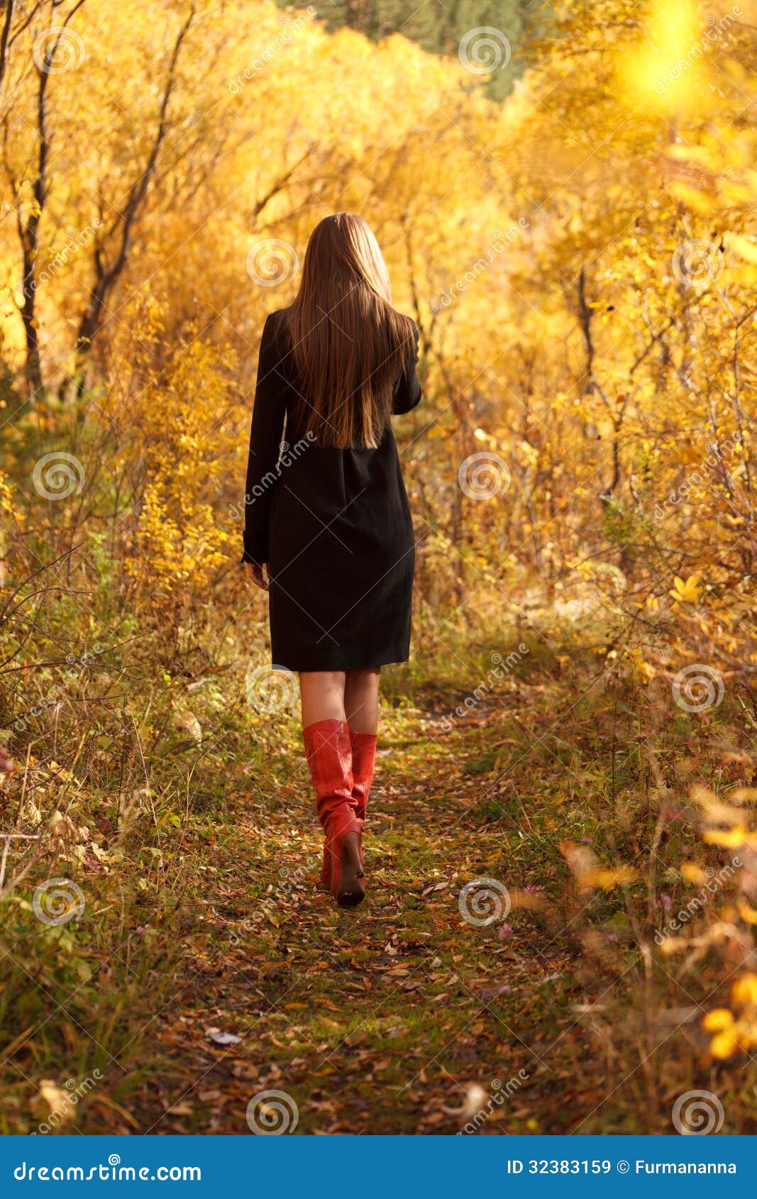 Passeio afastado imagem de stock. Imagem de vertical - 32383159