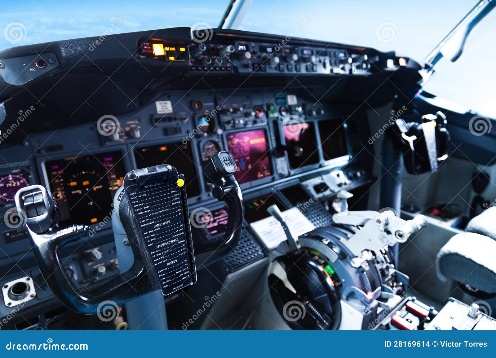 Jet Aircraft Cockpit Equipment Stock Photography | CartoonDealer.com ...