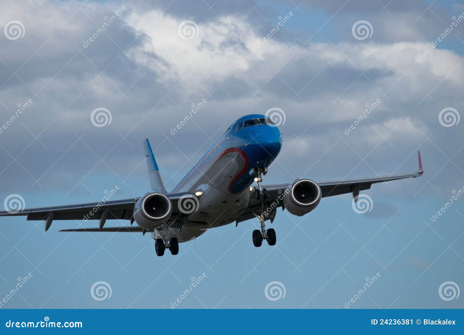 Passenger airplane stock image. Image of depart, leave - 24236381