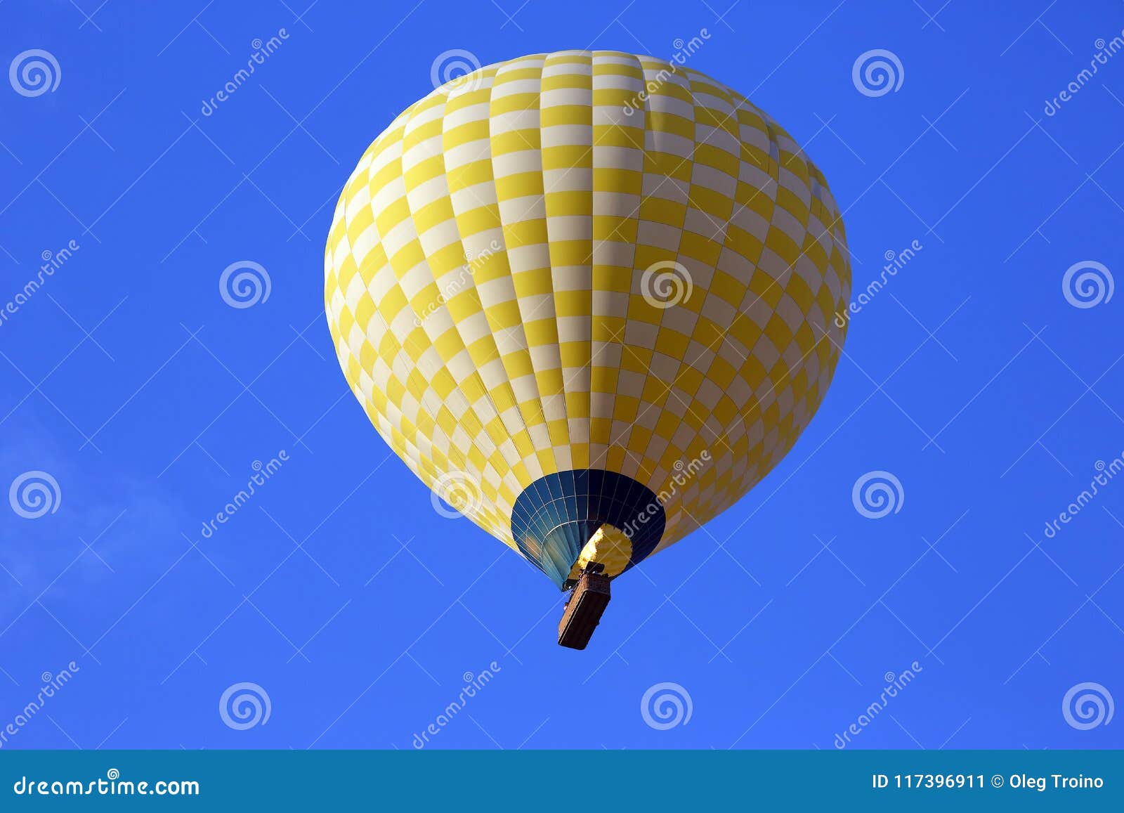Passenger Balloon Flying in the Sky Cappadocia, Turkey Stock Image ...