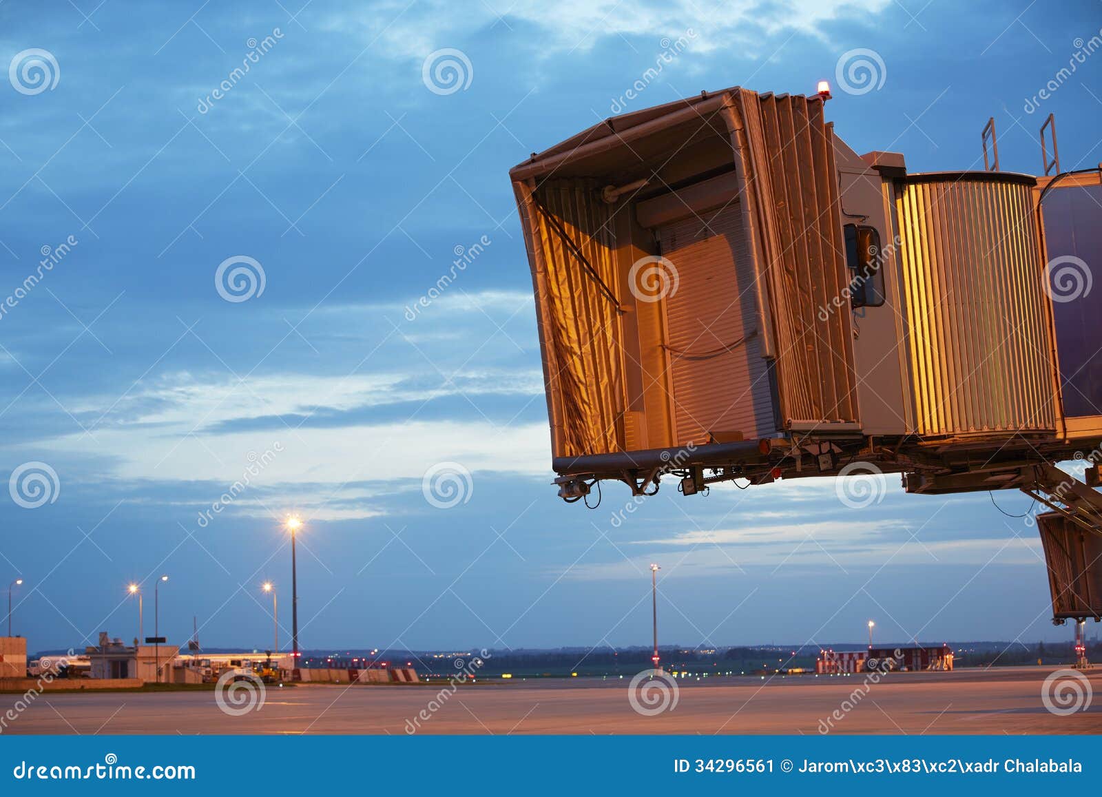 Passenger Boarding Bridge stock image. Image of airport - 34296561