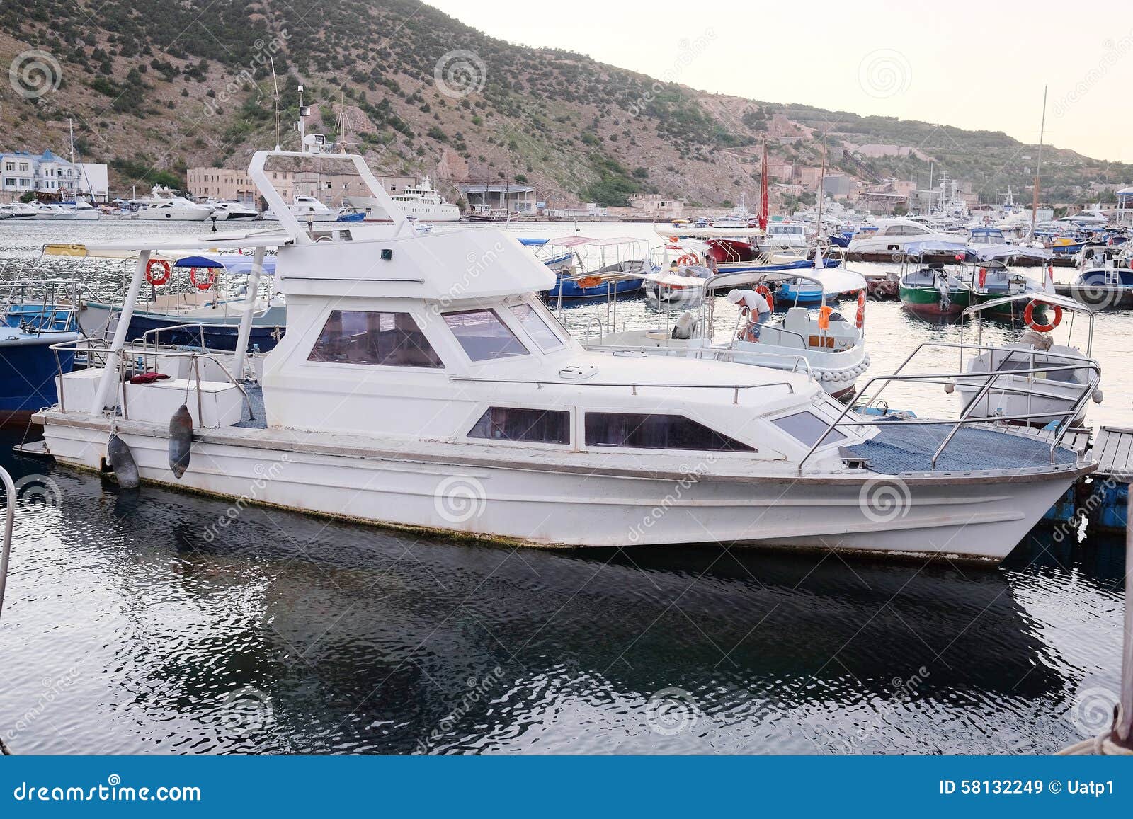 Passenger boats stock image. Image of isolated, boats - 58132249