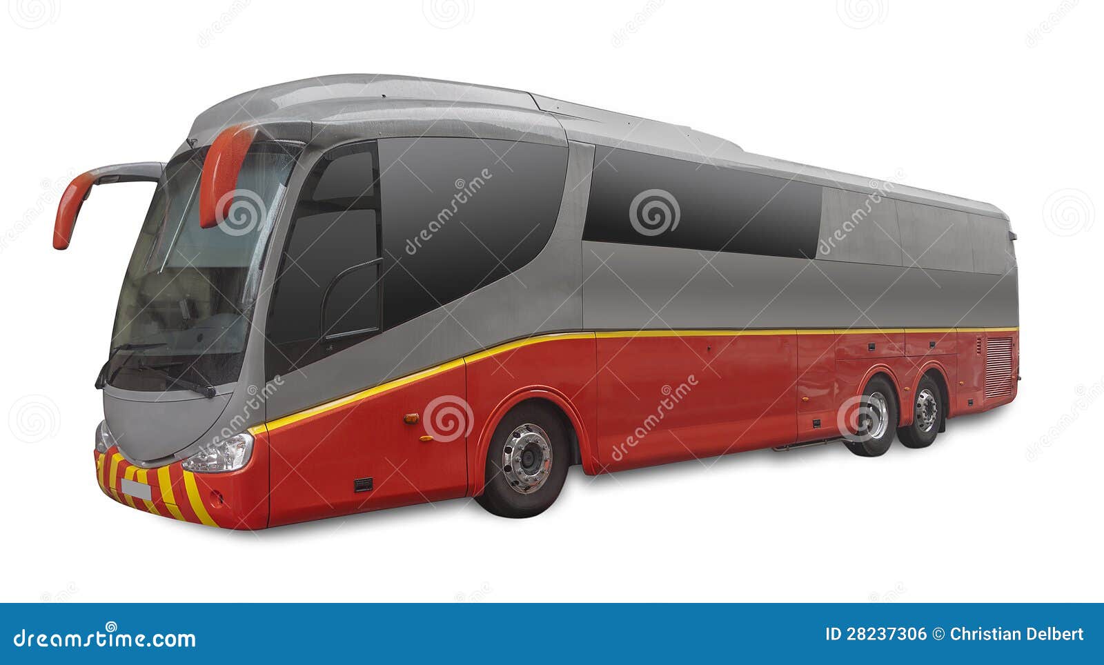 Passenger bus, isolated stock photo. Image of detail - 28237306
