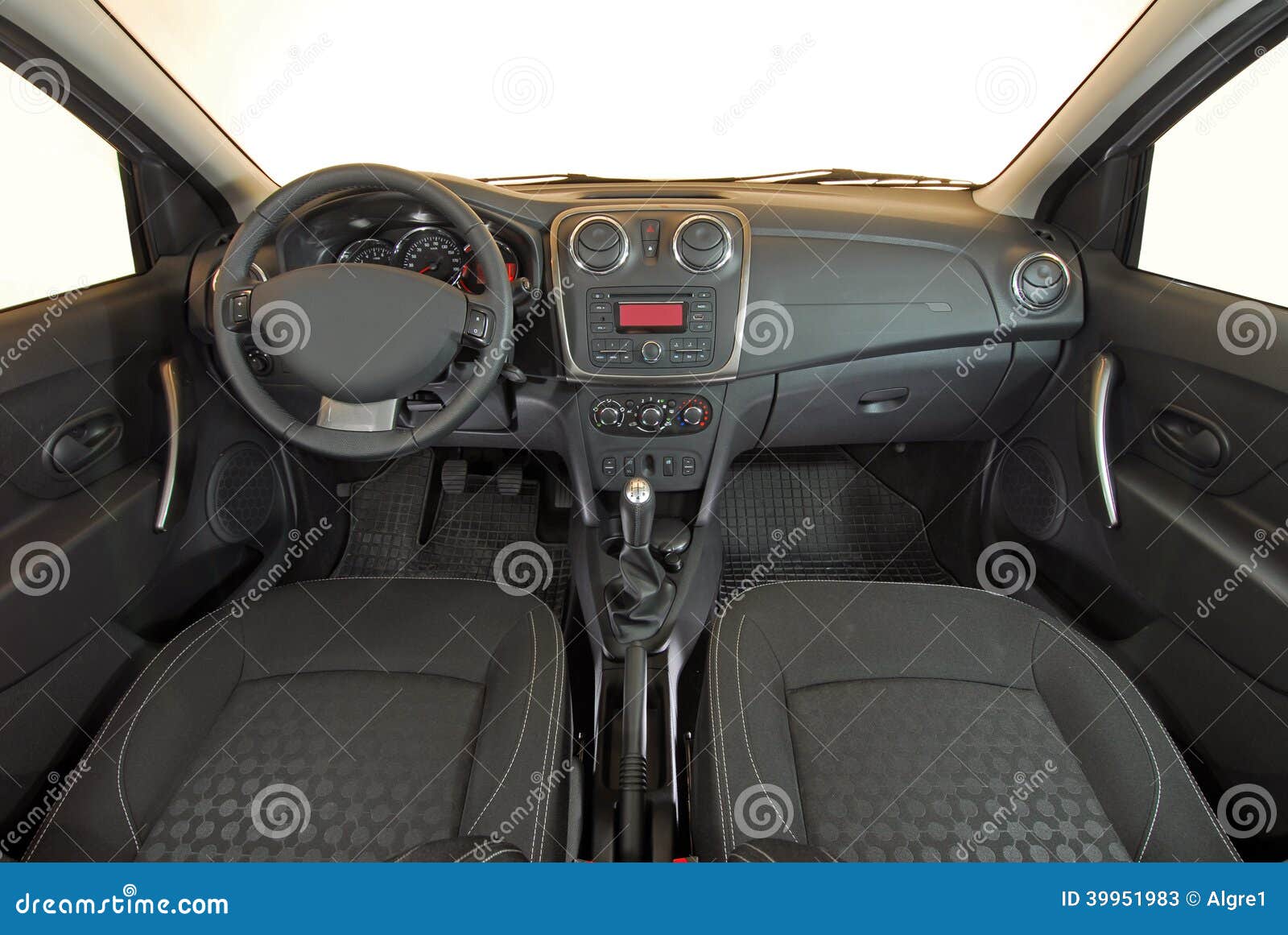 Passenger car interior stock image. Image of control - 39951983