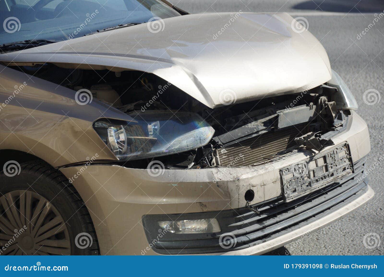 Car accident stock photo. Image of deform, burst, passenger - 179391098