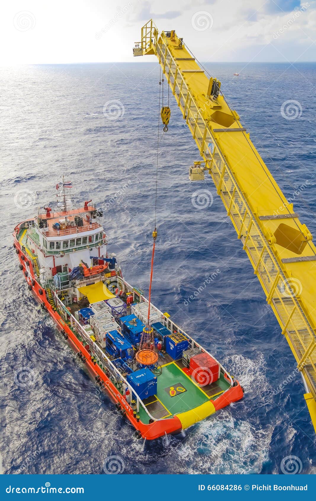 Passenger and Cargo Loading. Editorial Photo - Image of environment ...