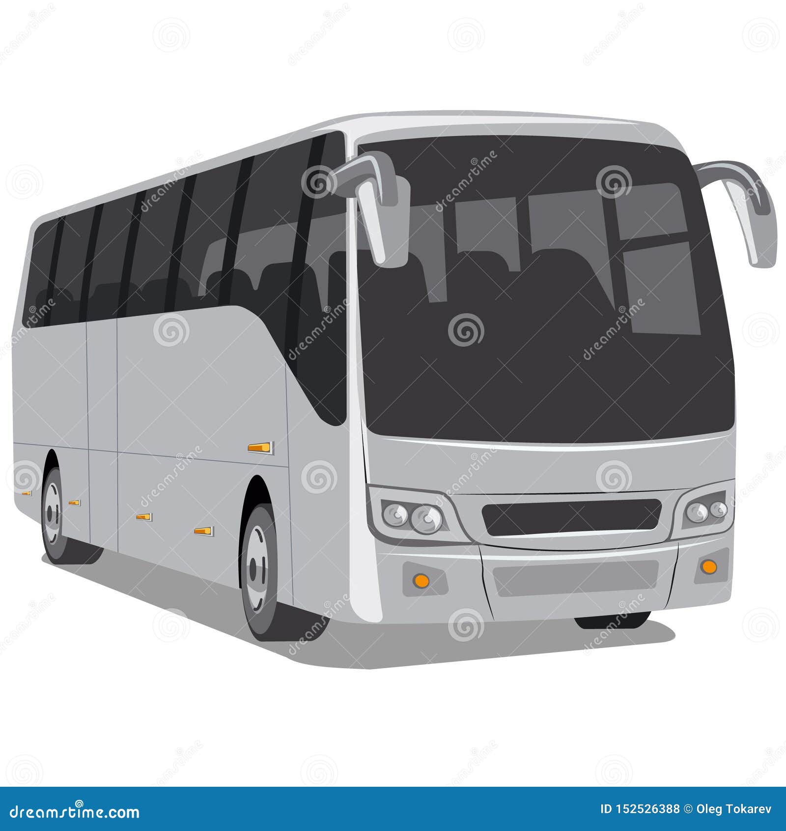 Passenger City Bus For Branding Identity And Advertising Design On ...