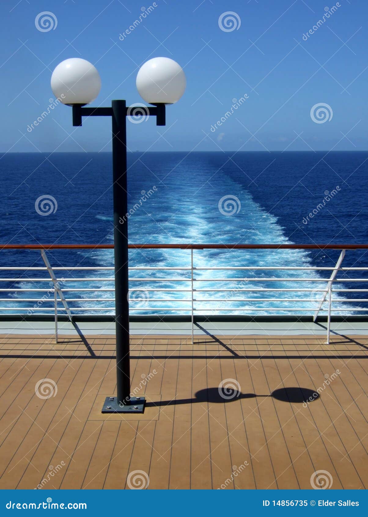 Passenger Cruise Ship Stern View Stock Image - Image of passenger ...