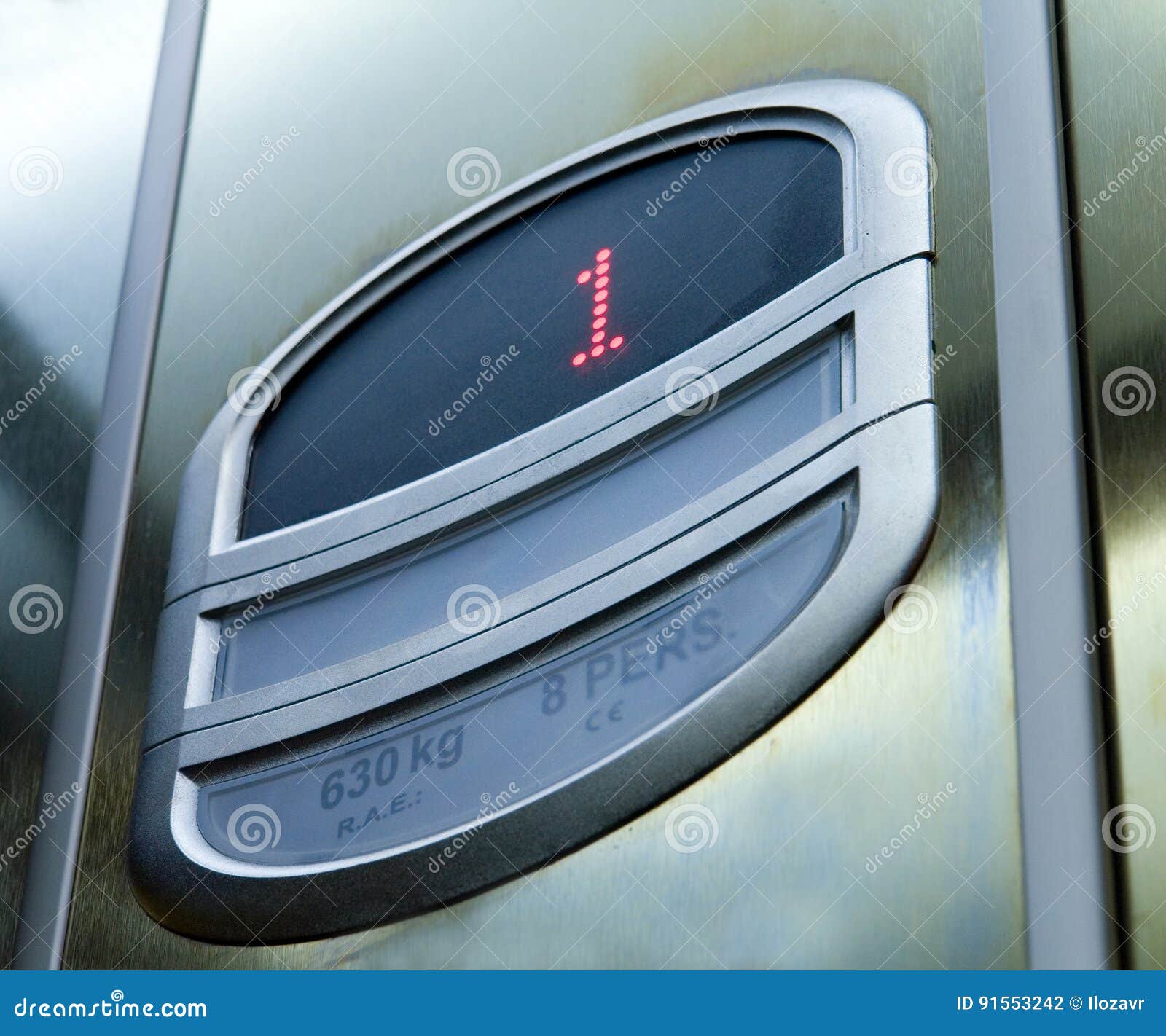 Passenger elevator cabin stock photo. Image of electrical - 91553242