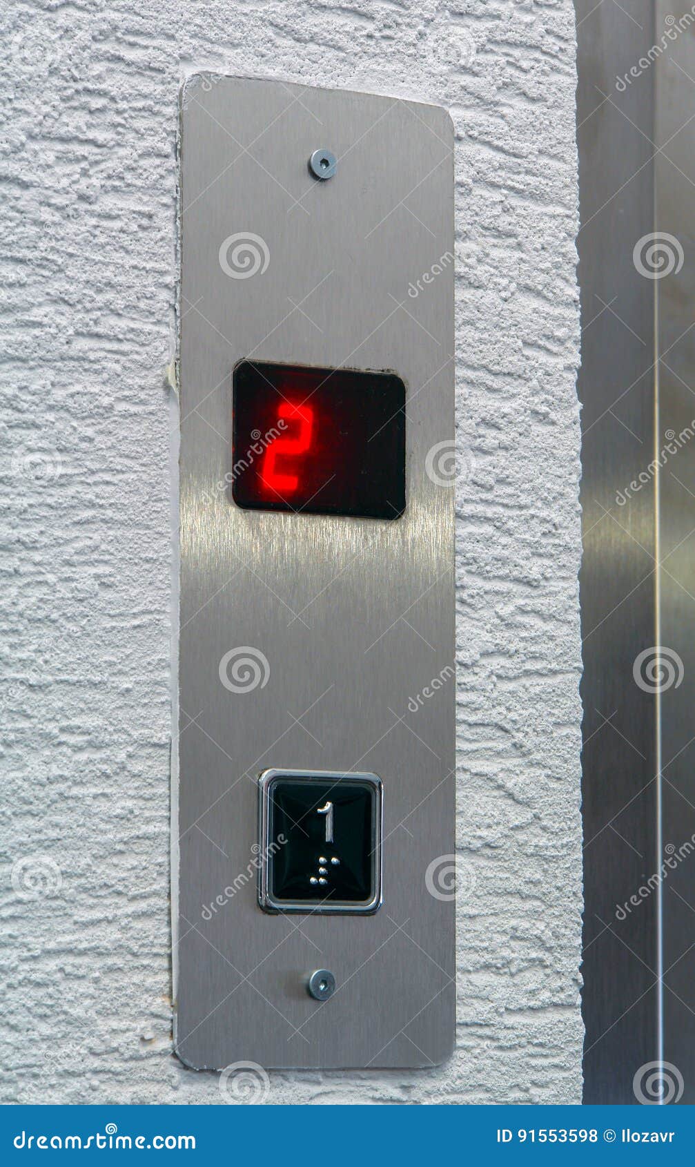 Passenger elevator cabin stock photo. Image of comfort - 91553598