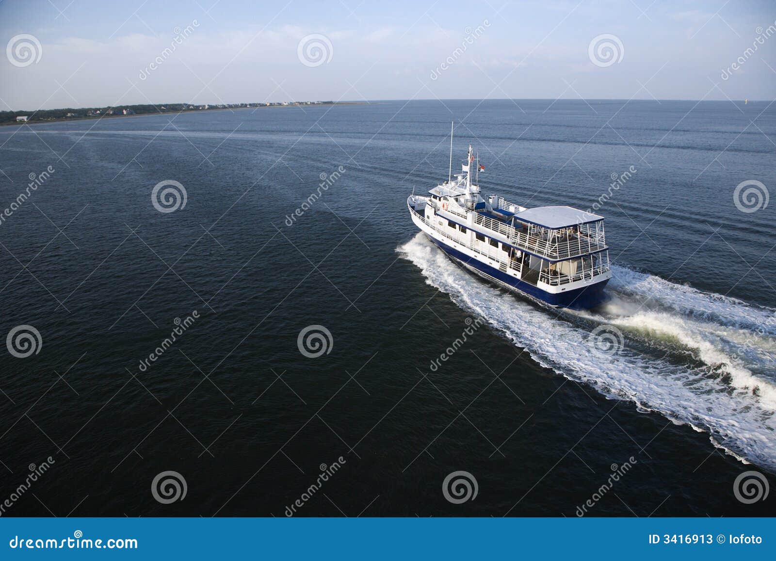 Passenger ferry boat. stock image. Image of enjoyment - 3416913