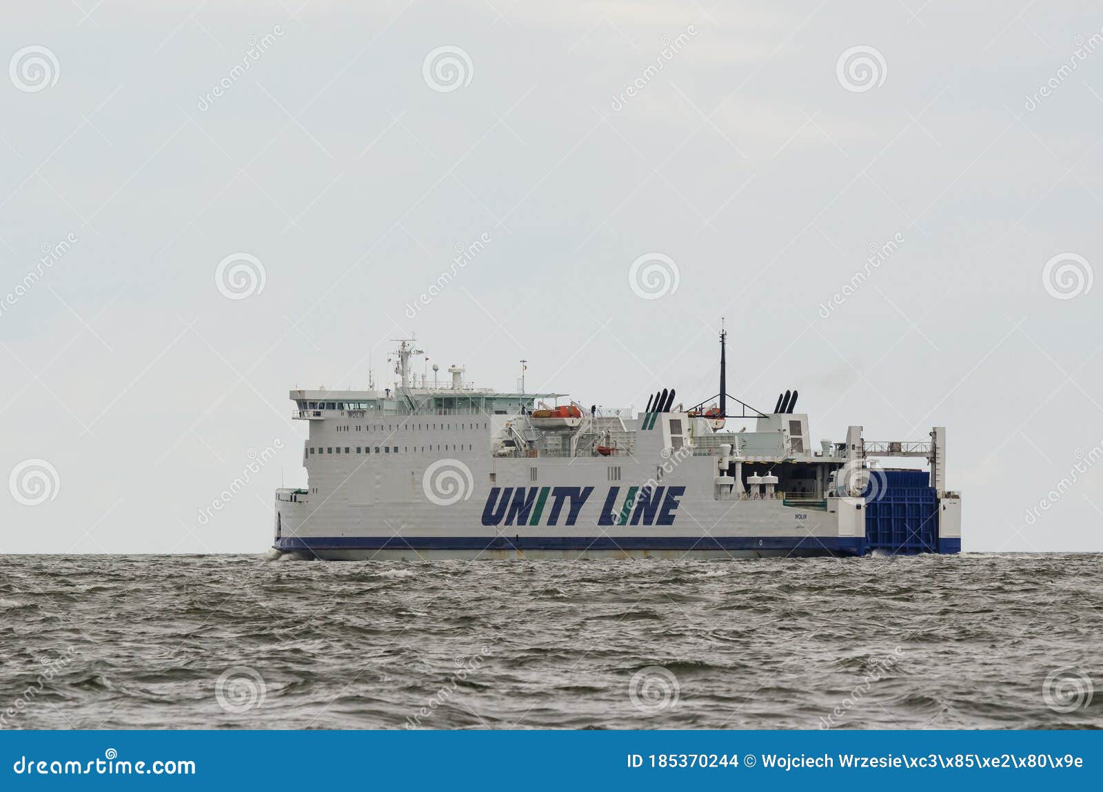 PASSENGER FERRY editorial stock image. Image of maritime - 185370244