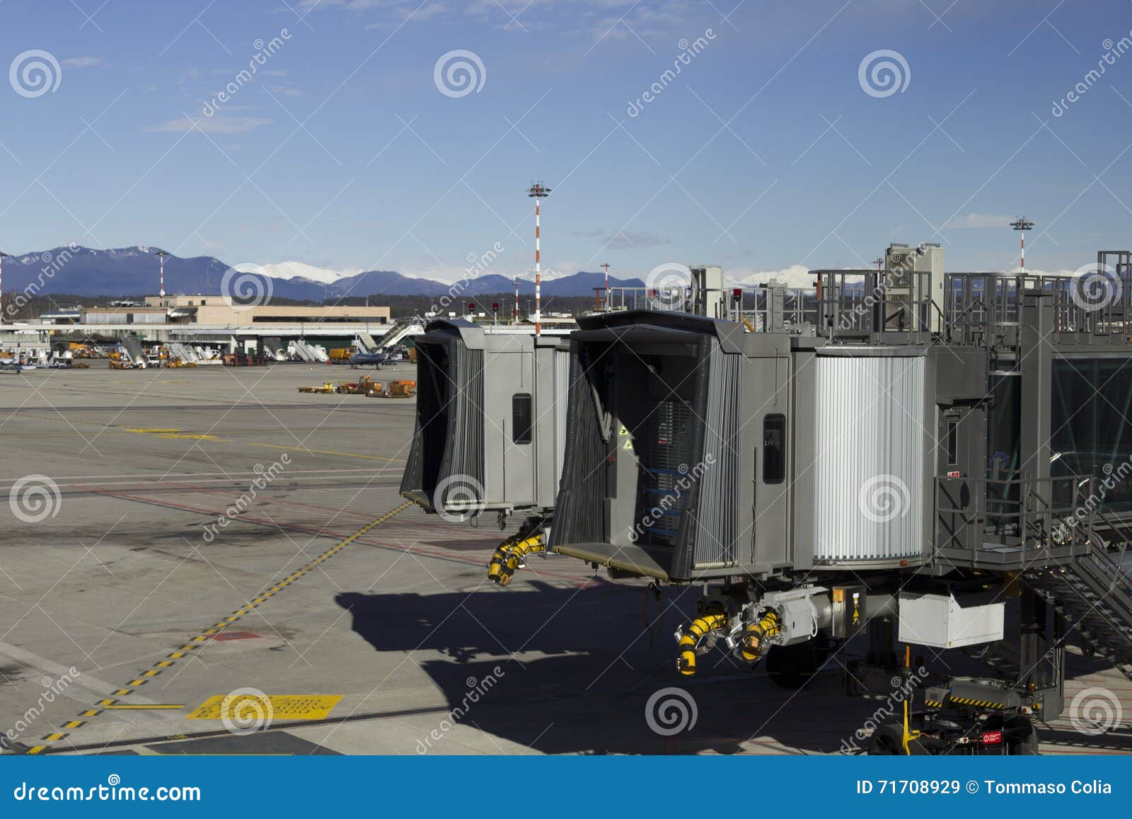 Passenger Finger in the Airport Stock Image - Image of operations ...