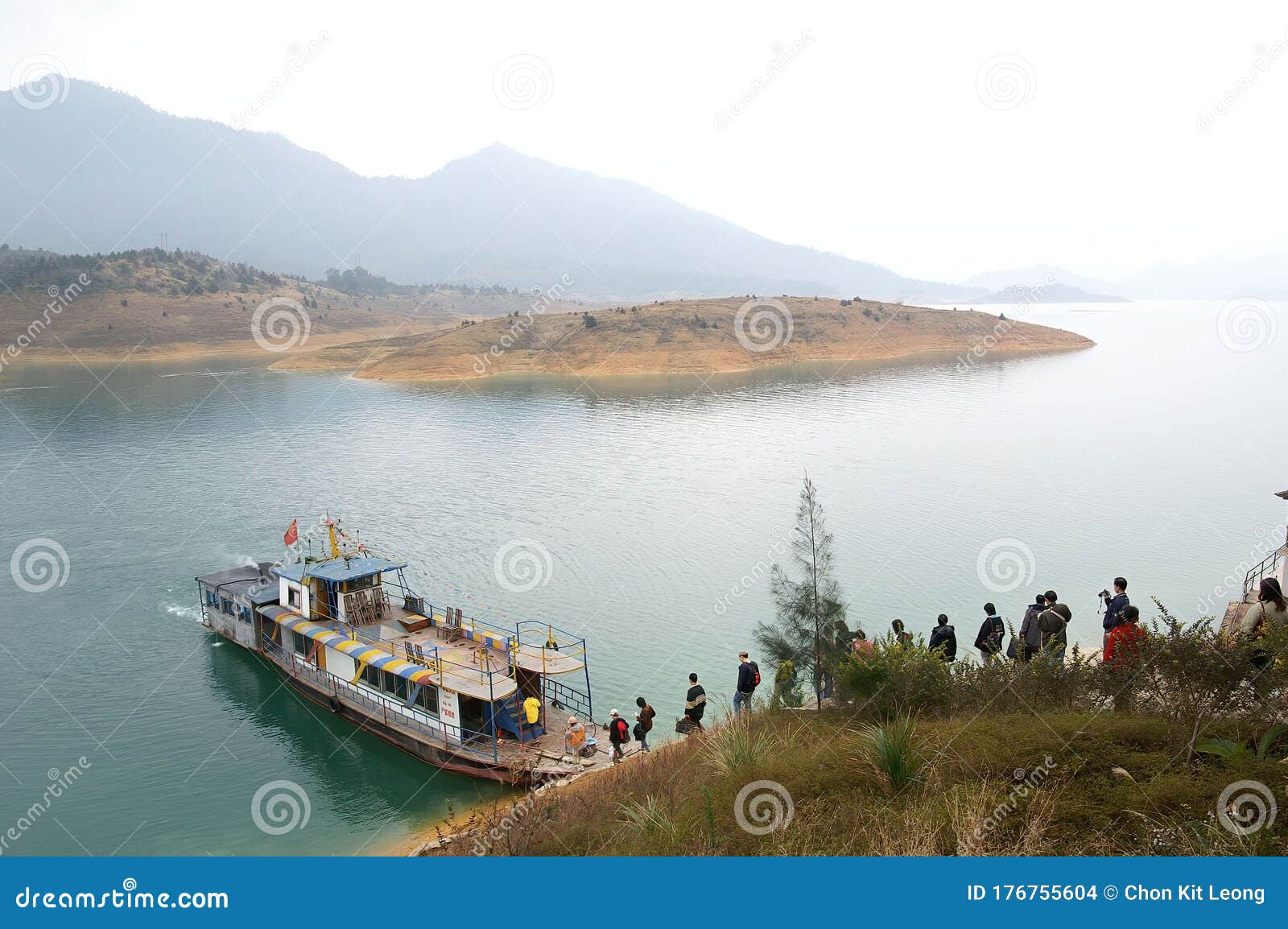 Passenger Getting on the Ship Editorial Stock Image - Image of shaoguan ...
