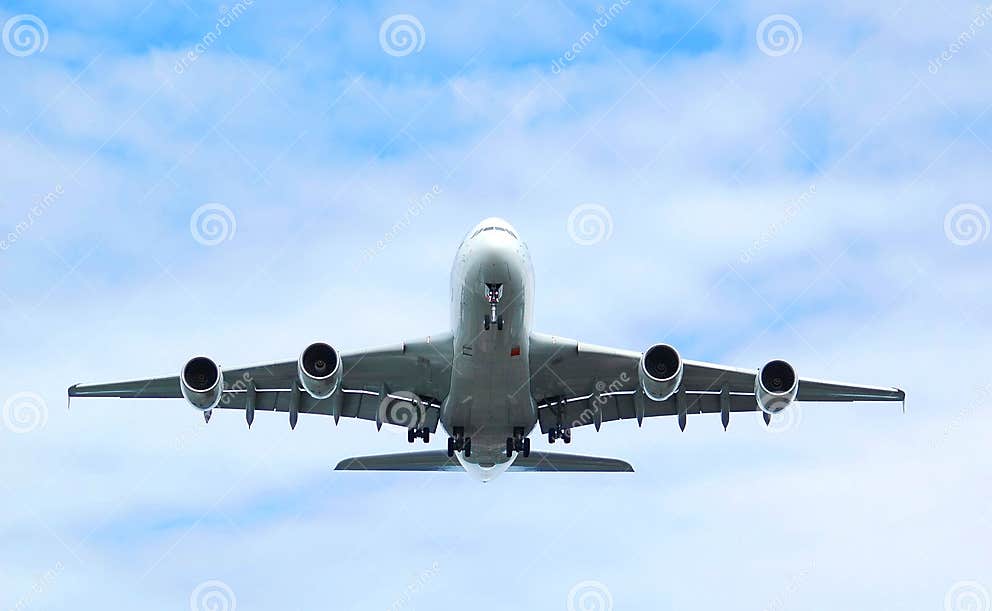 Passenger jet stock image. Image of aeroplane, aerodynamics - 5765613