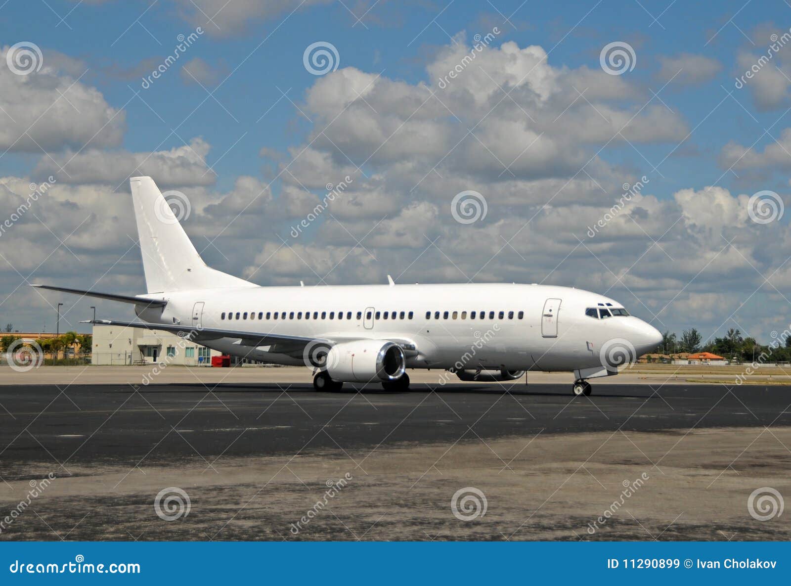 Passenger jet airplane stock image. Image of airline - 11290899